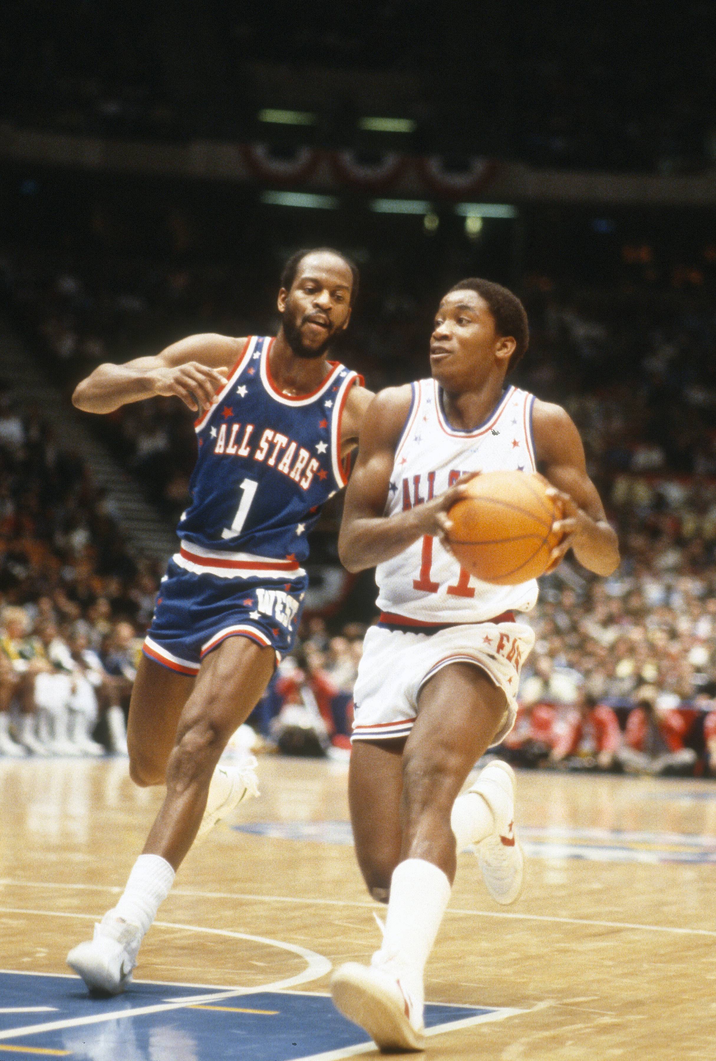 Isiah Thomas (1993) - - Image 4 from NBA Superstars' Memorable Final ...