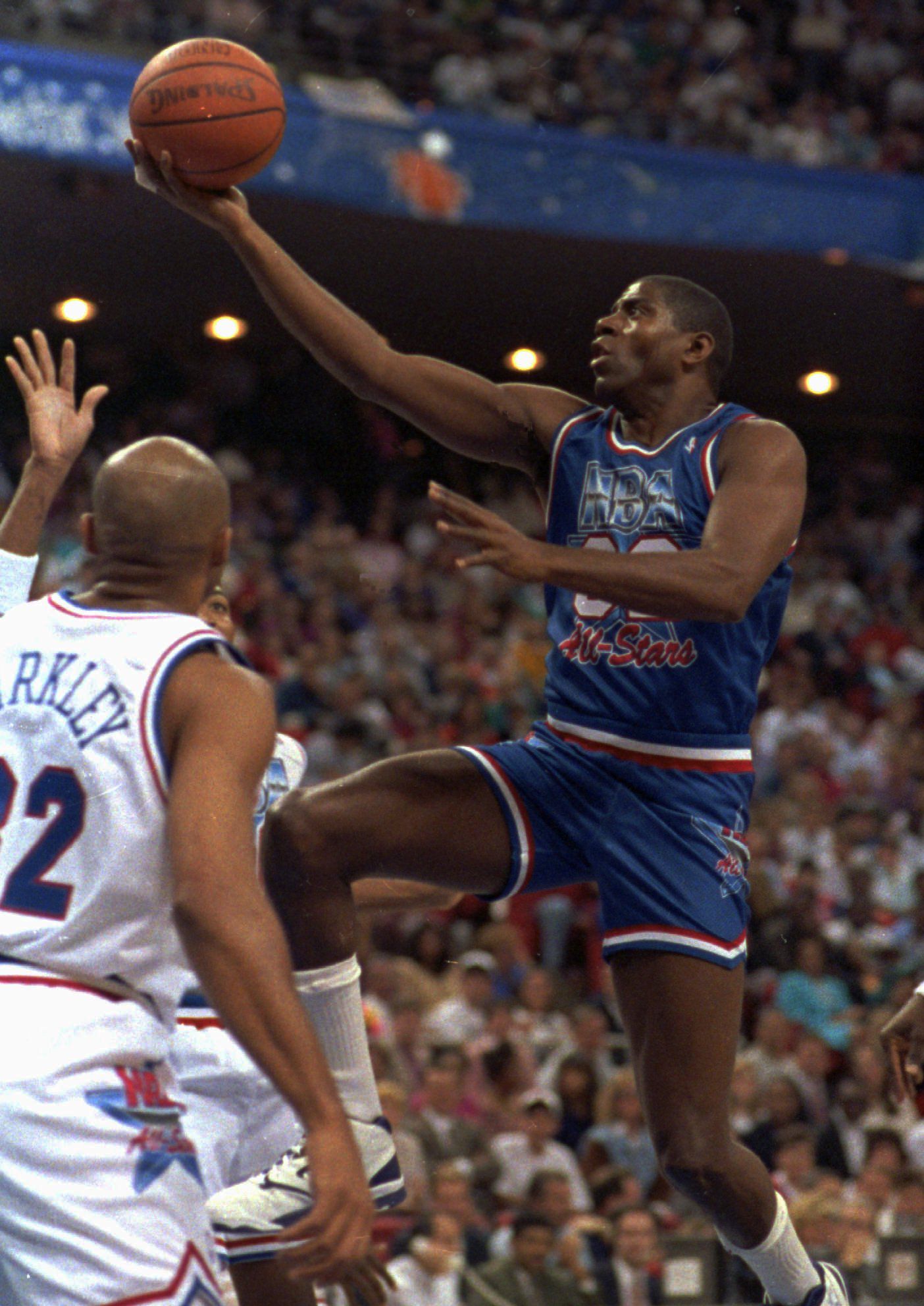 Magic Johnson (1992) - - Image 3 from NBA Superstars' Memorable Final ...