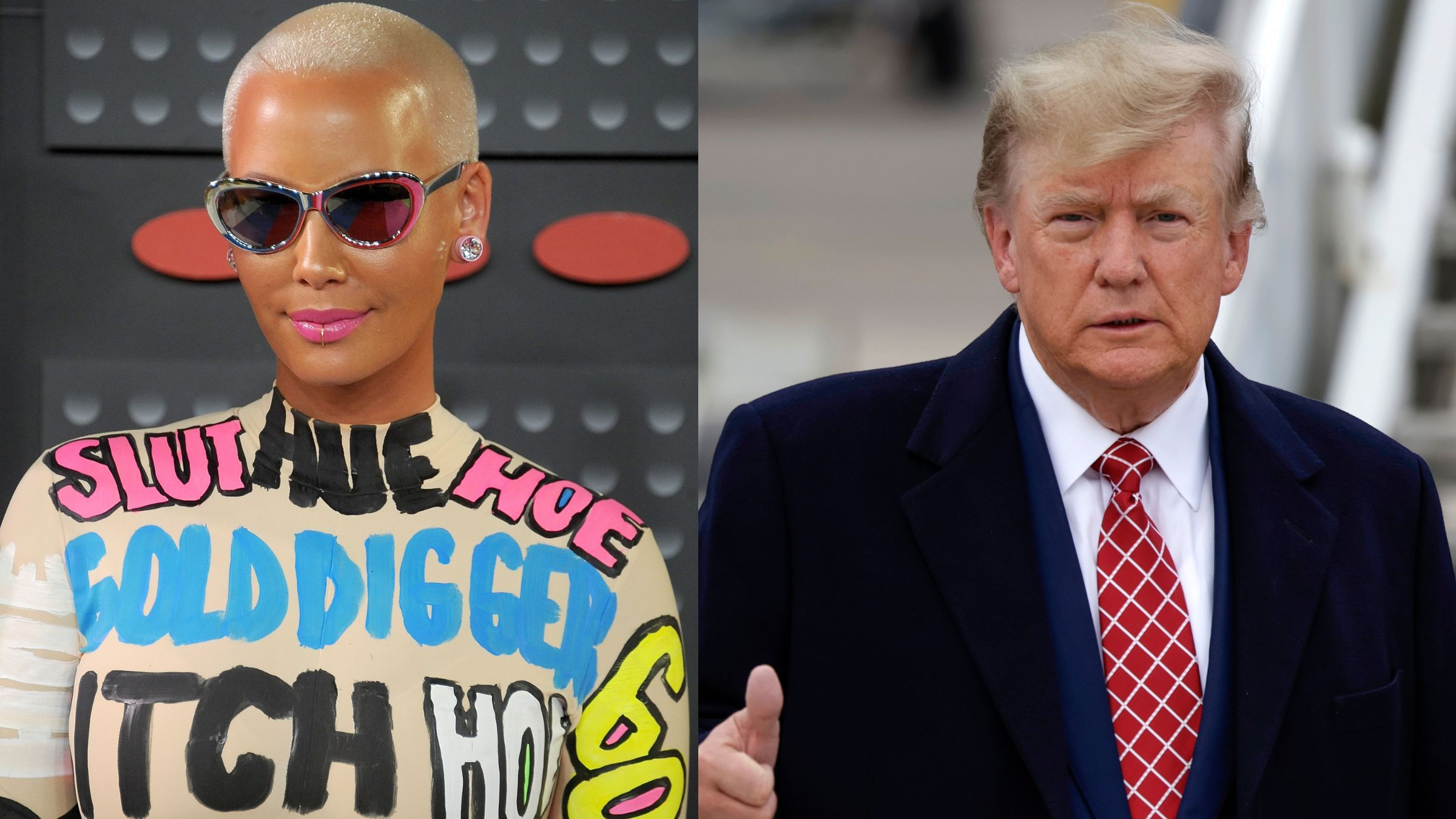 Amber Rose Shocks Fans by Seemingly Endorsing Donald Trump for 2024 ...