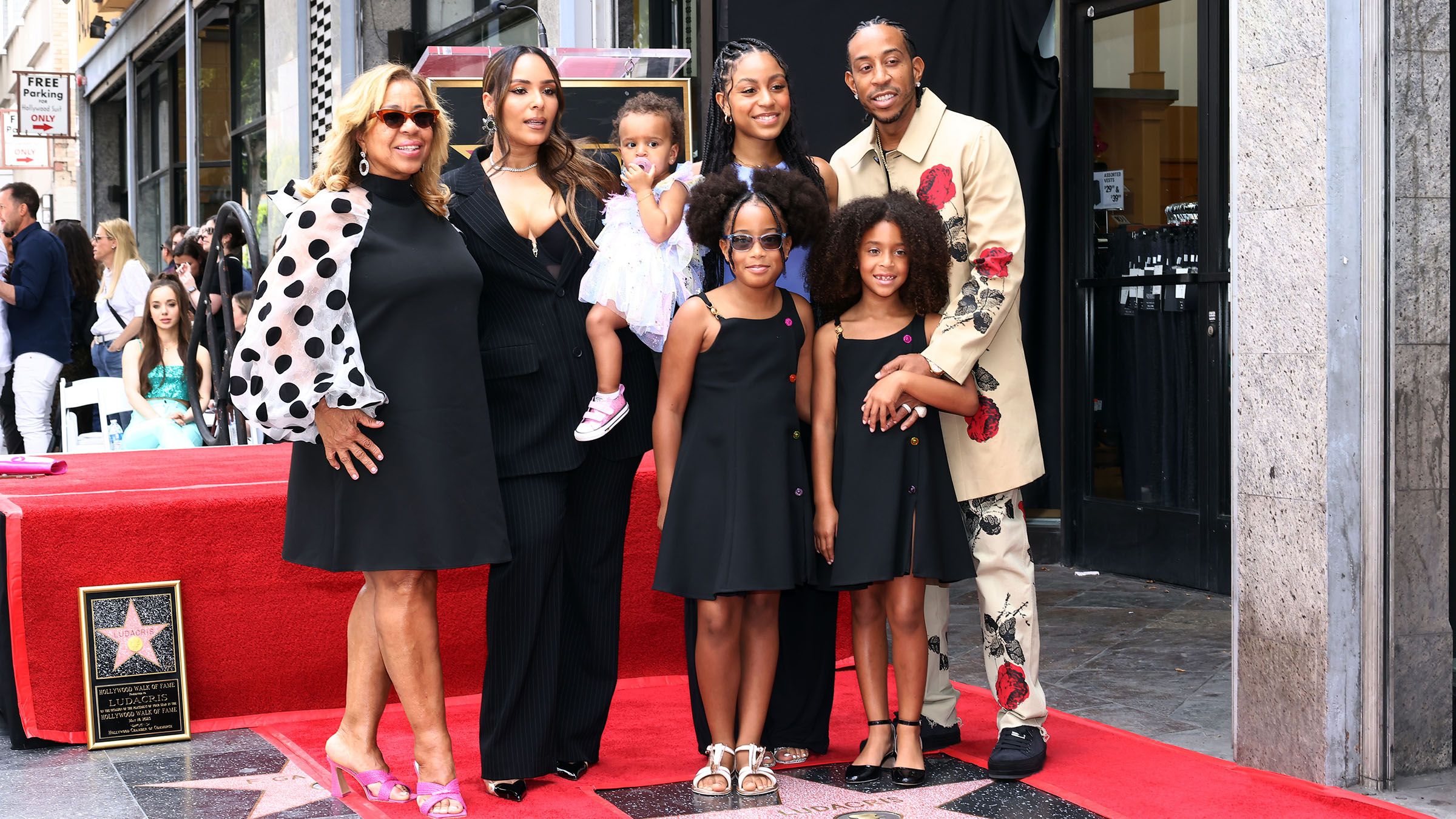 Ludacris Brings Out All Four Daughters as He Receives Hollywood Walk of ...