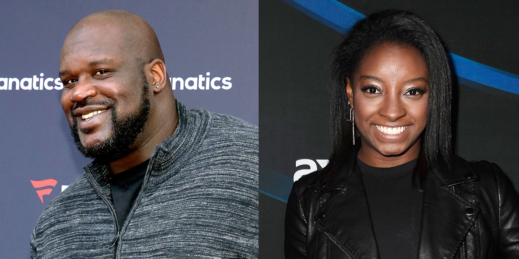 This Photo of Shaq Next to Simone Biles Has Everyone Talking About ...