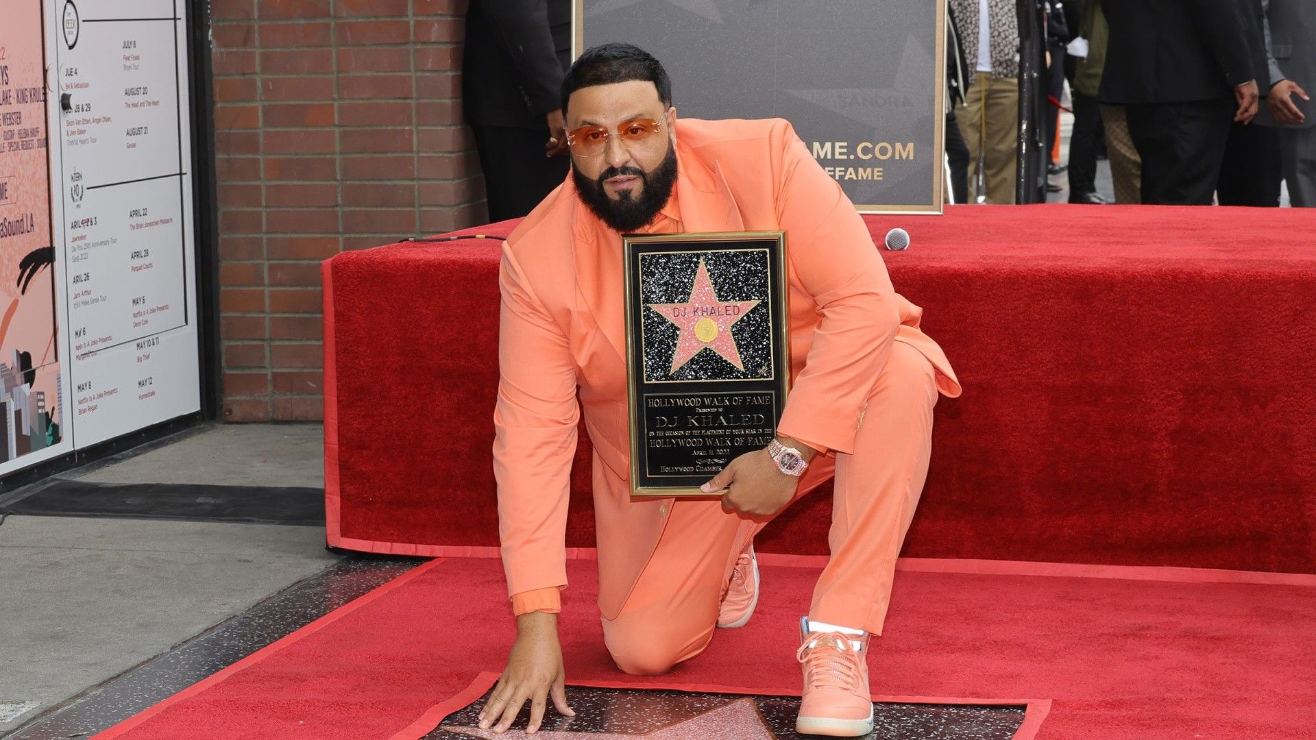 Hollywood Walk Of Fame: DJ Khaled Receives Official Star, See Photos ...