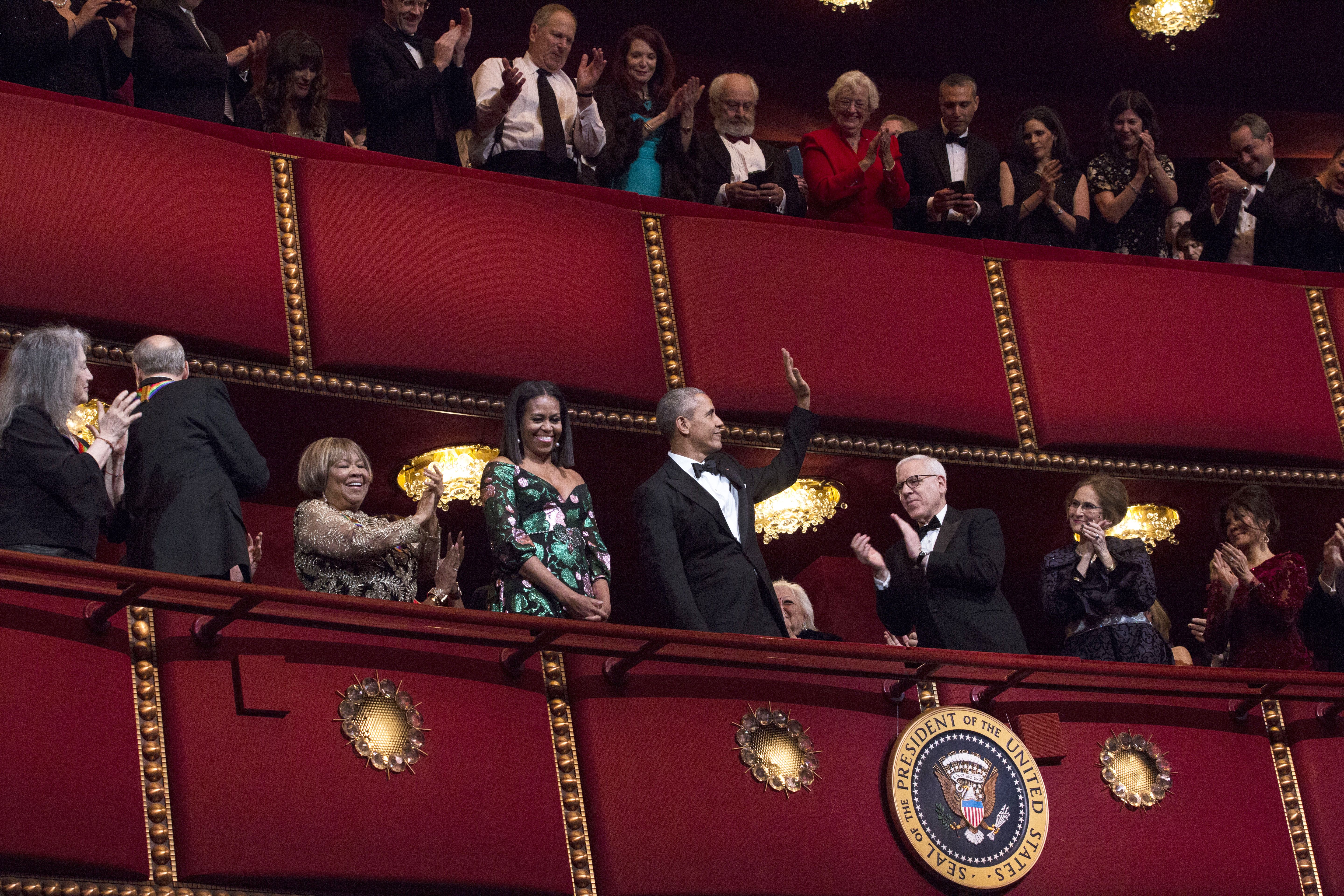 Look: Barack and Michelle Obama Look Flawless at Their Final Kennedy ...
