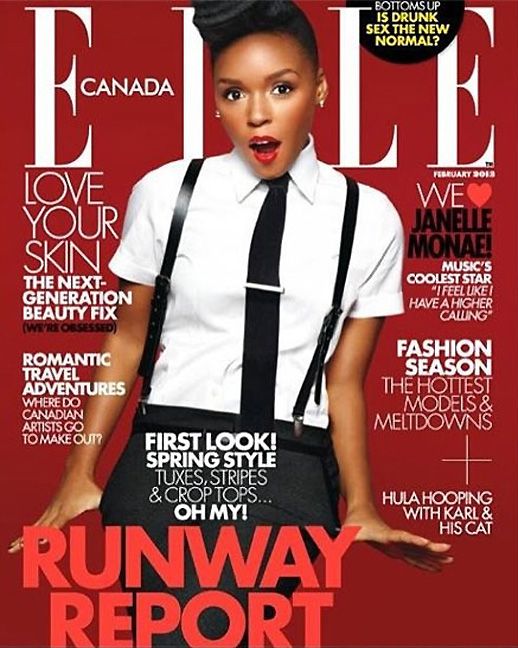 Janelle Monae on Elle - Image 6 from February Cover Girls | BET