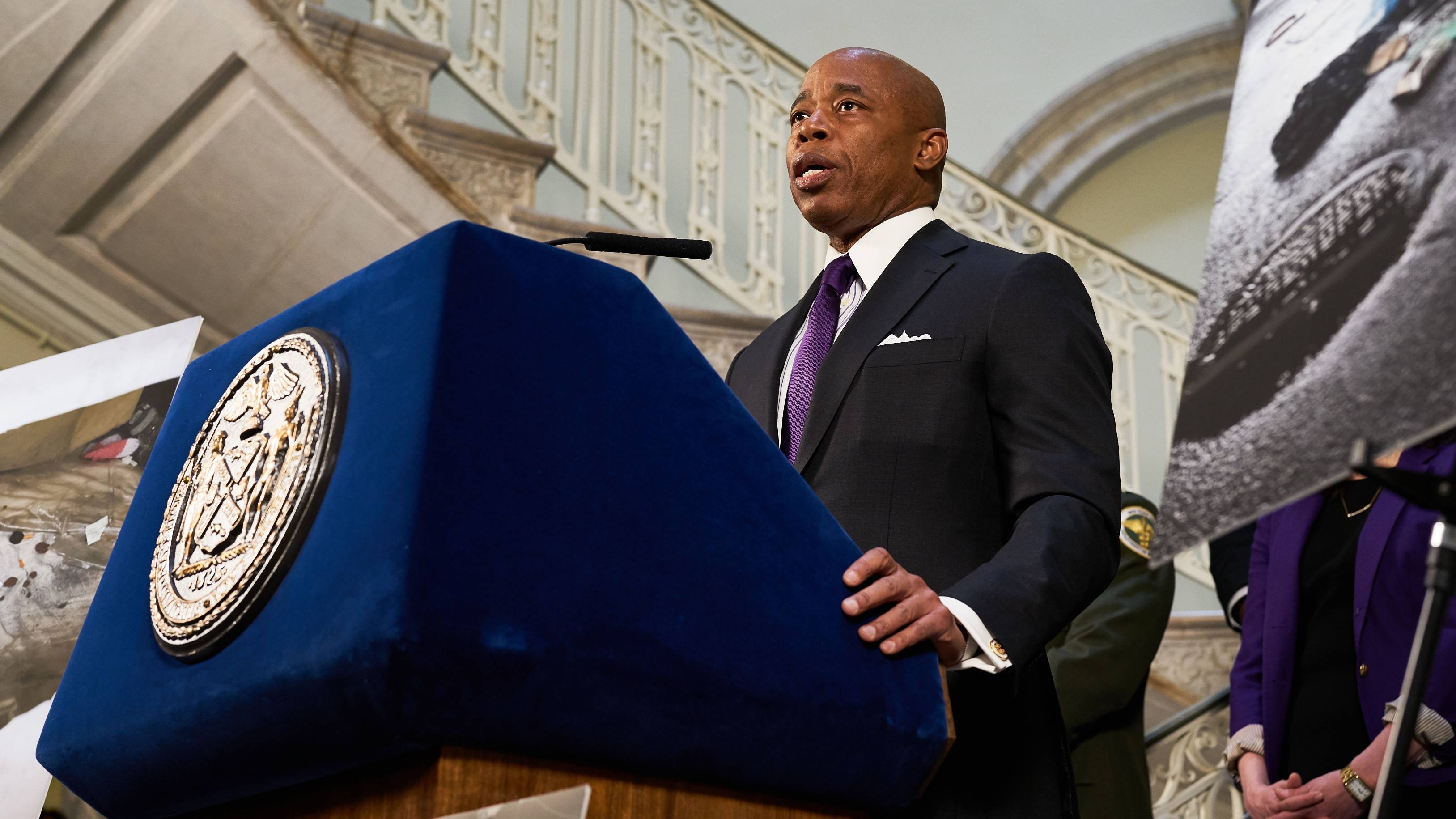 The First 100 Days In Office: Mayor Eric Adams Talks About Leading The ...