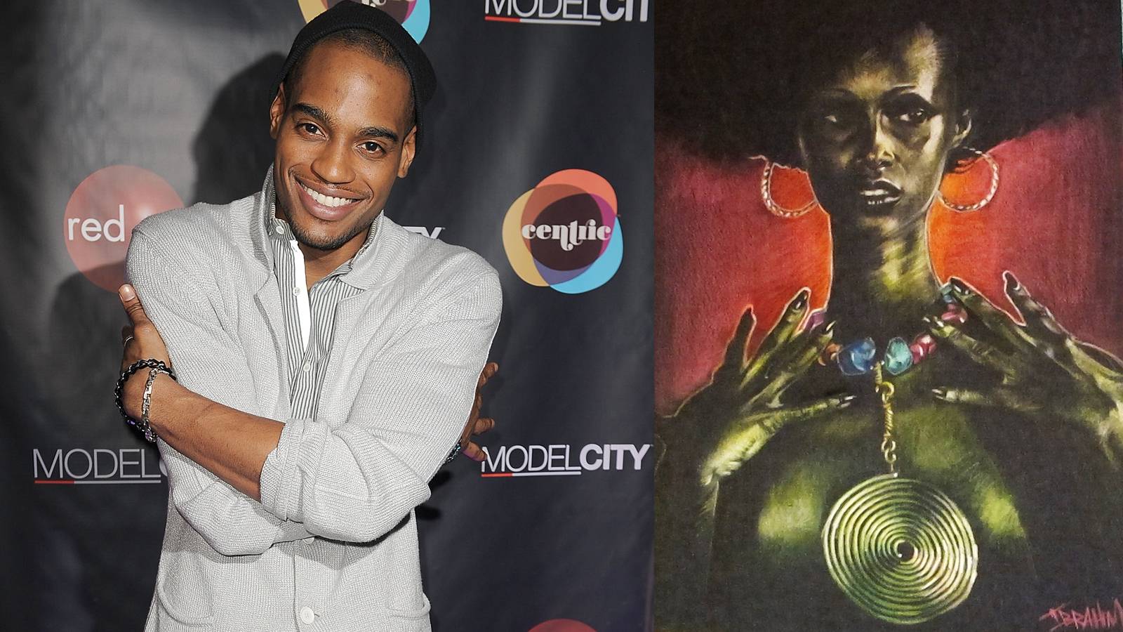 Model City Star Ibrahim Baaith Makes Art Debut | News | BET