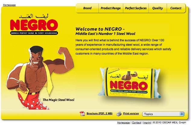 Negro Steel Wool - - Image 2 from Photos: Racist Products Around the ...