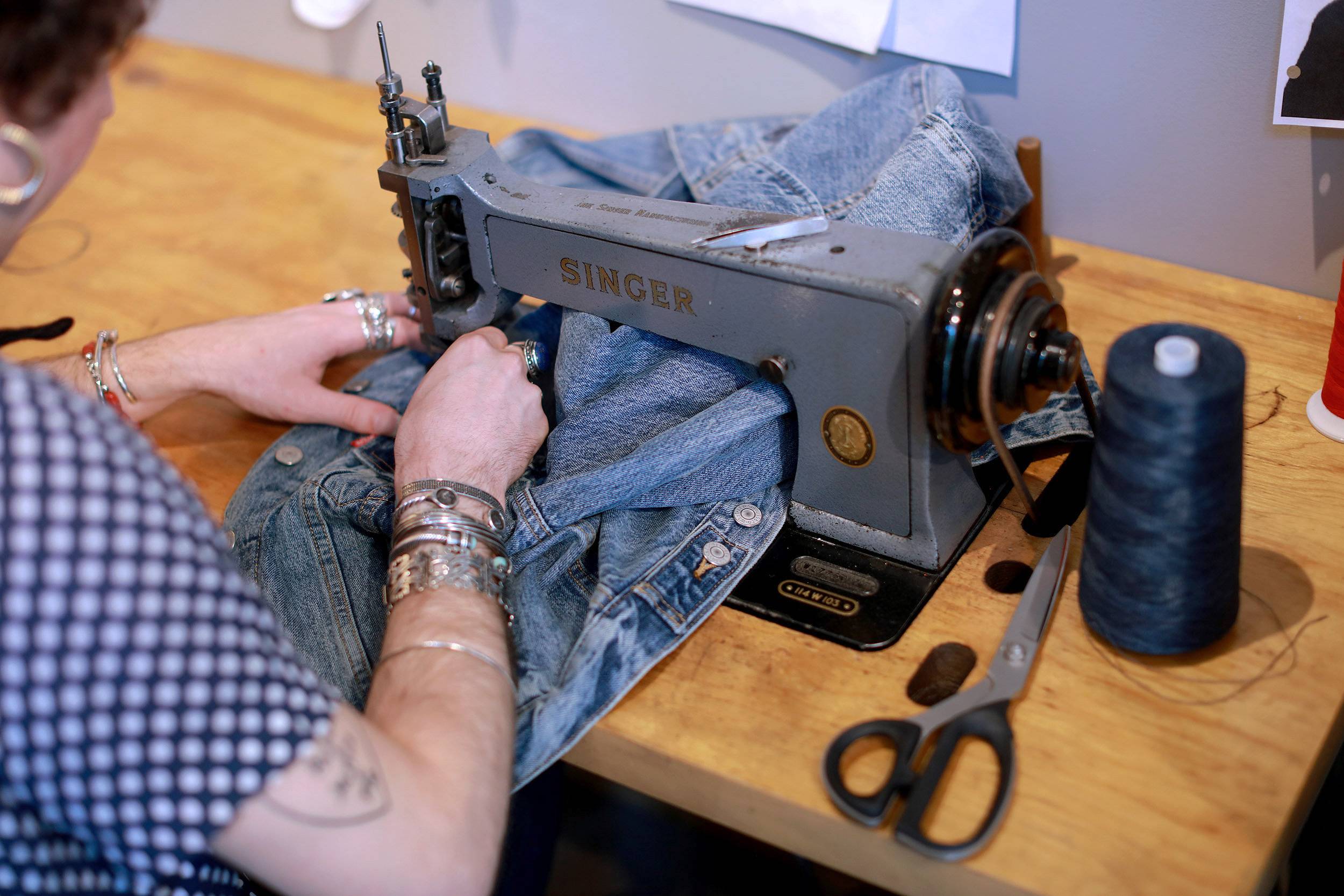 Luke Good creating a - Image 7 from Here's What You Can Make at Levi's ...