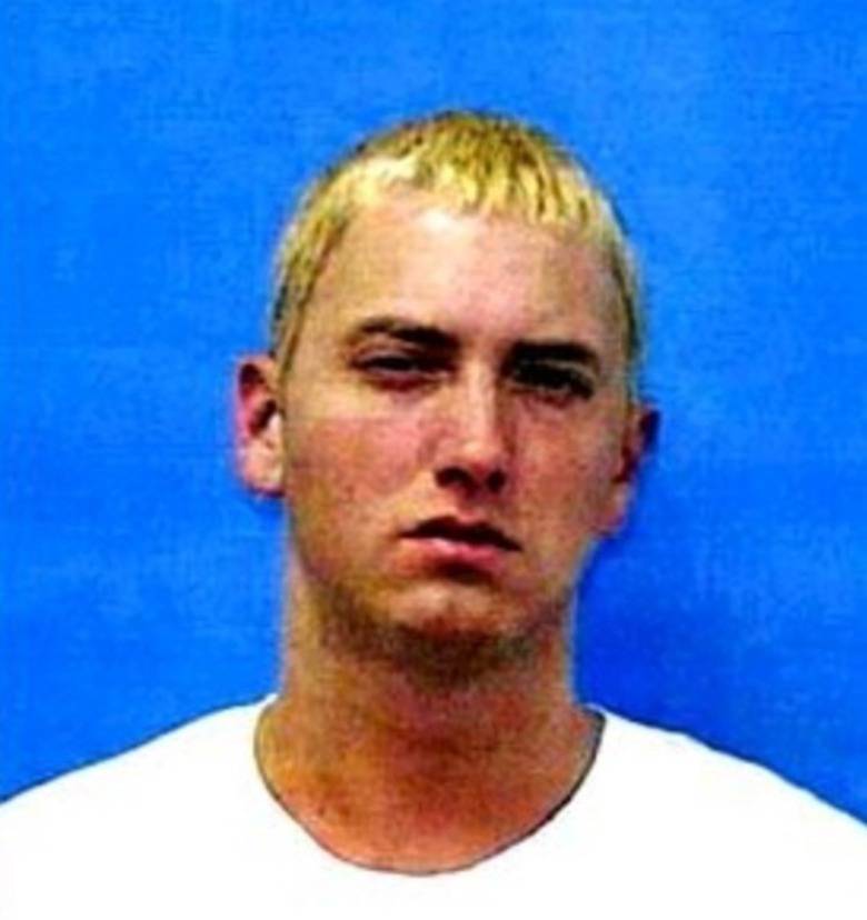 Eminem - Back in - Image 8 from Memorable Musician Mugshots | BET