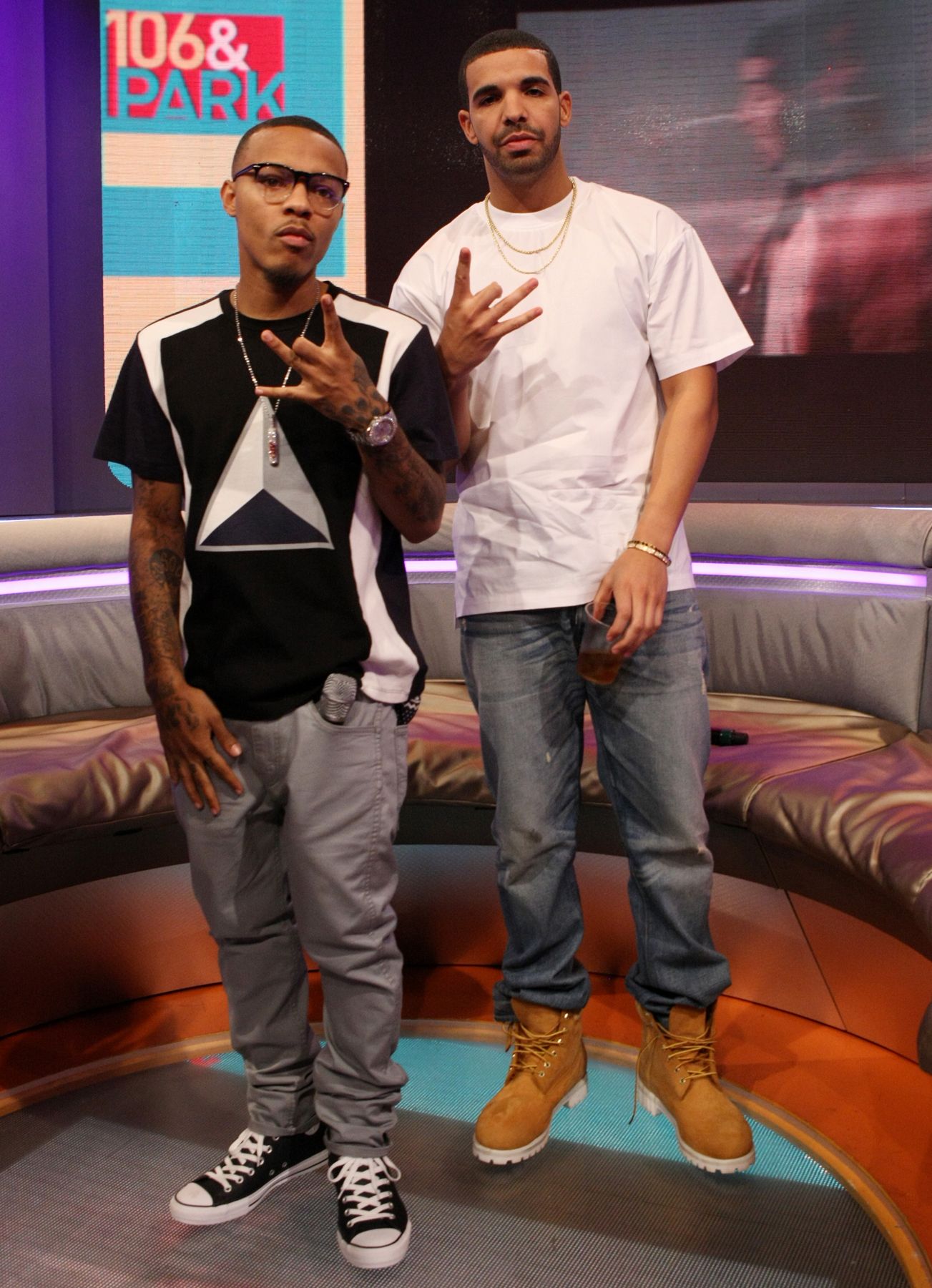 The Brothers YMCMB - - Image 11 from Exclusive Access: Drake Takes Over at 106 & Park | BET