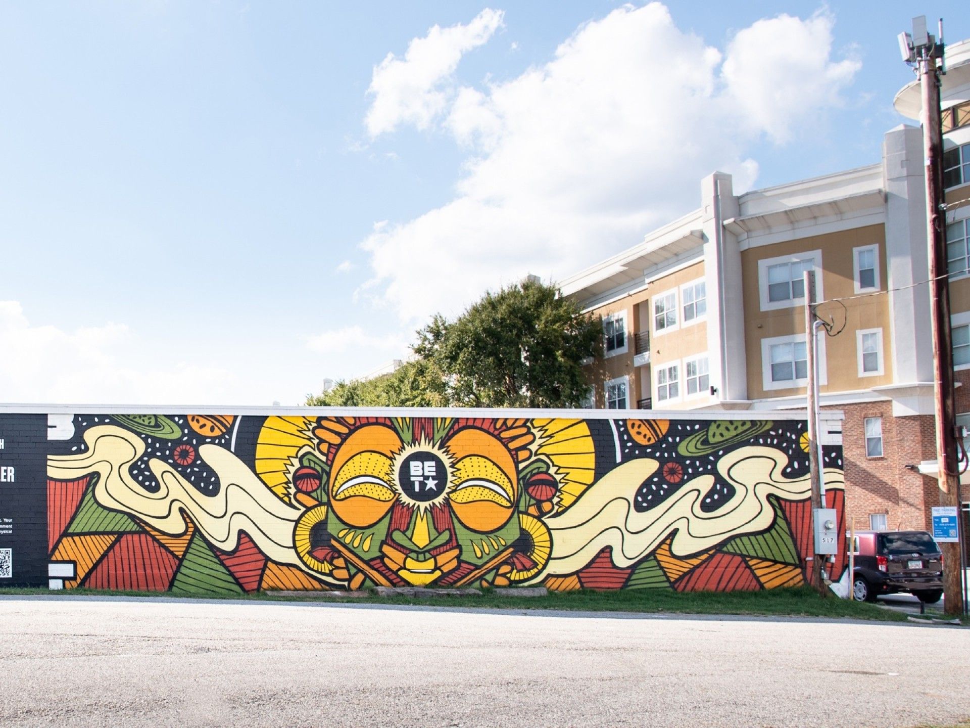 Watch Brandon Sadler as he creates his mural, “Mind Power.” - (Video ...