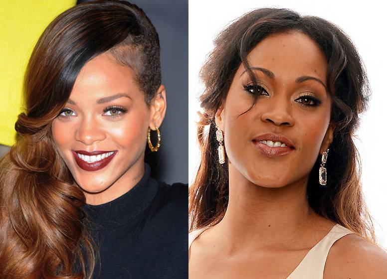 Rihanna and Shontelle - - Image 3 from Music Stars Who Went to High ...