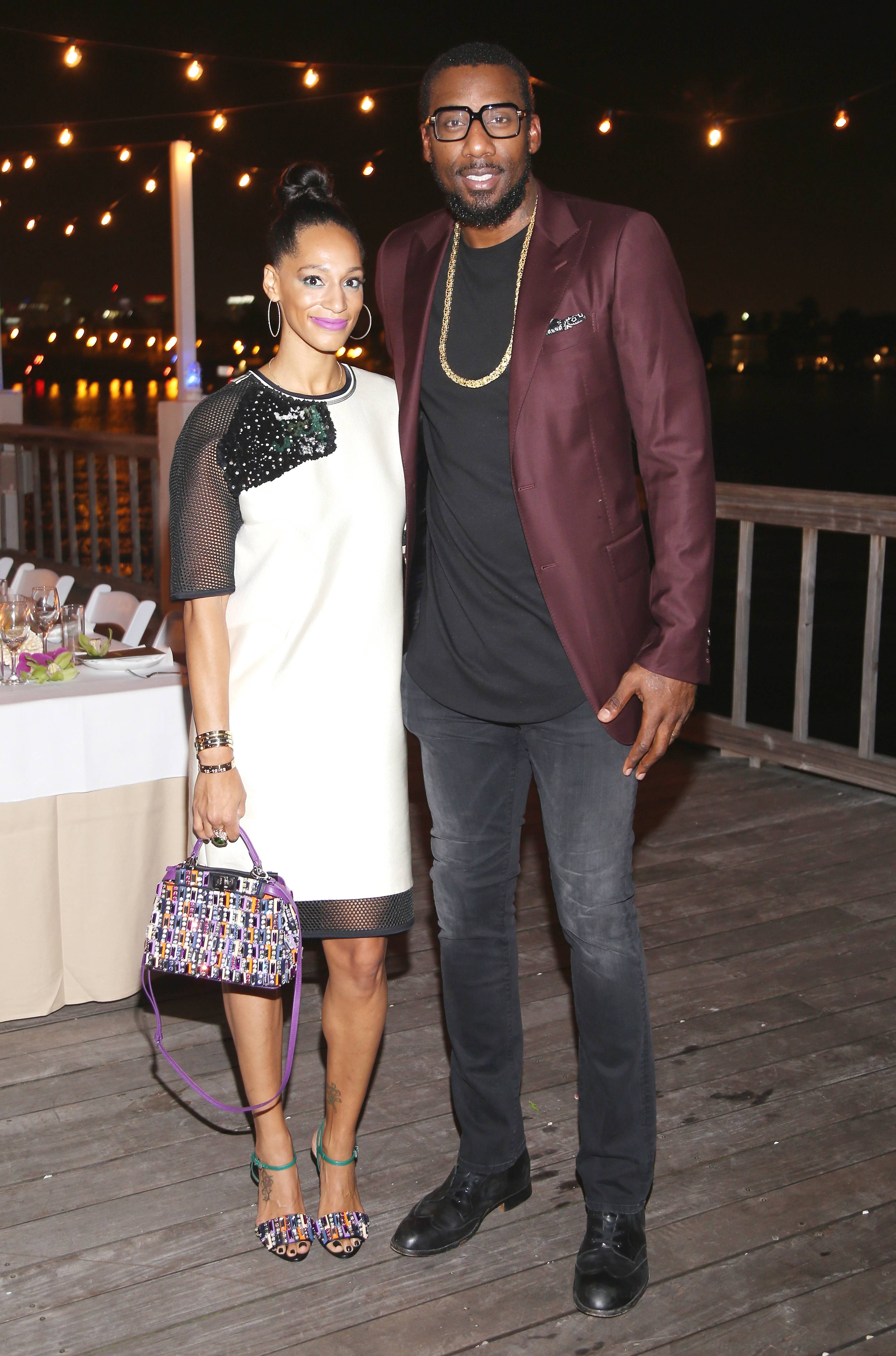 Amar'e and Alexis Stoudemire - Image 18 from How the Stars Do Art Basel ...