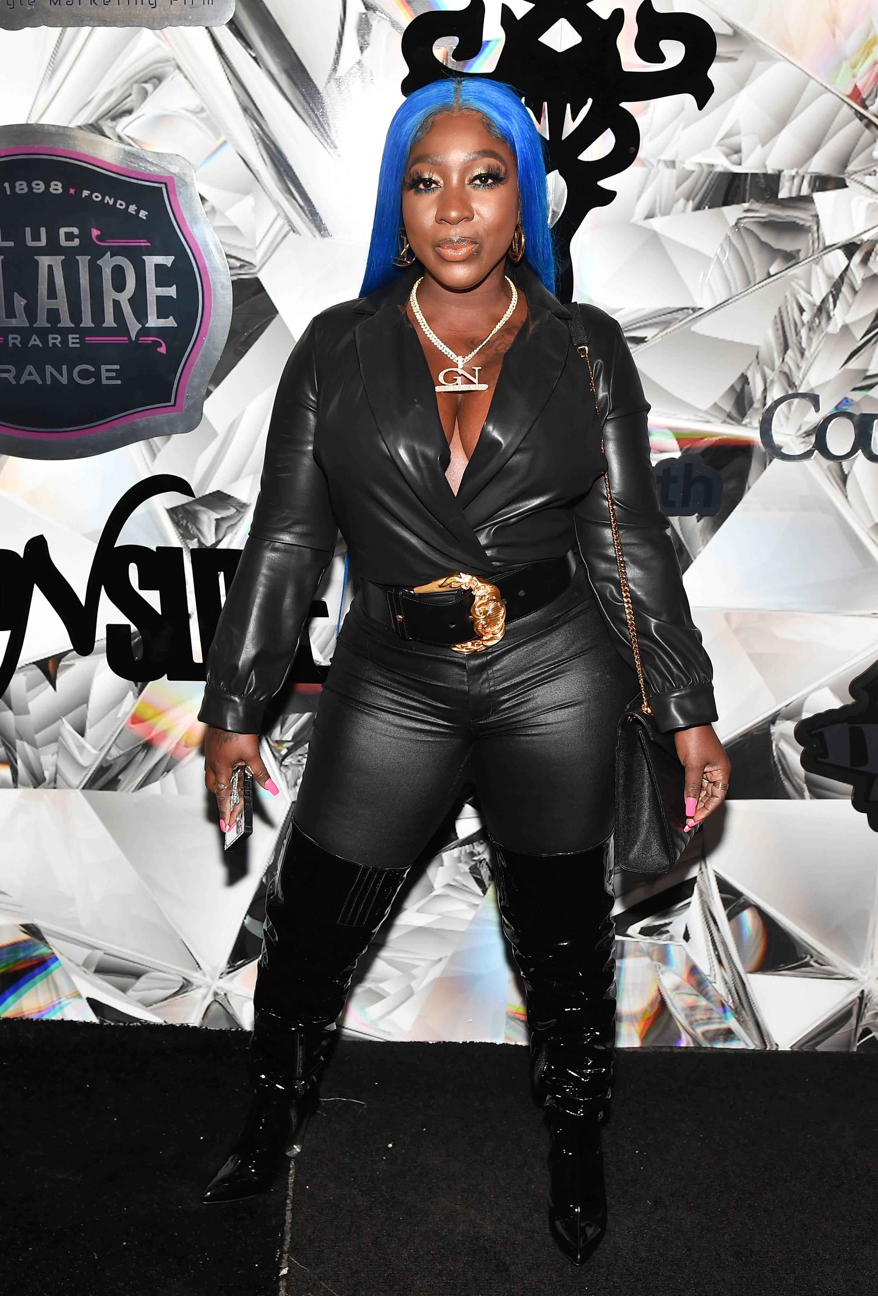 Dancehall Queen, Spice, Explains The Influence Behind Her Blue Hair And ...