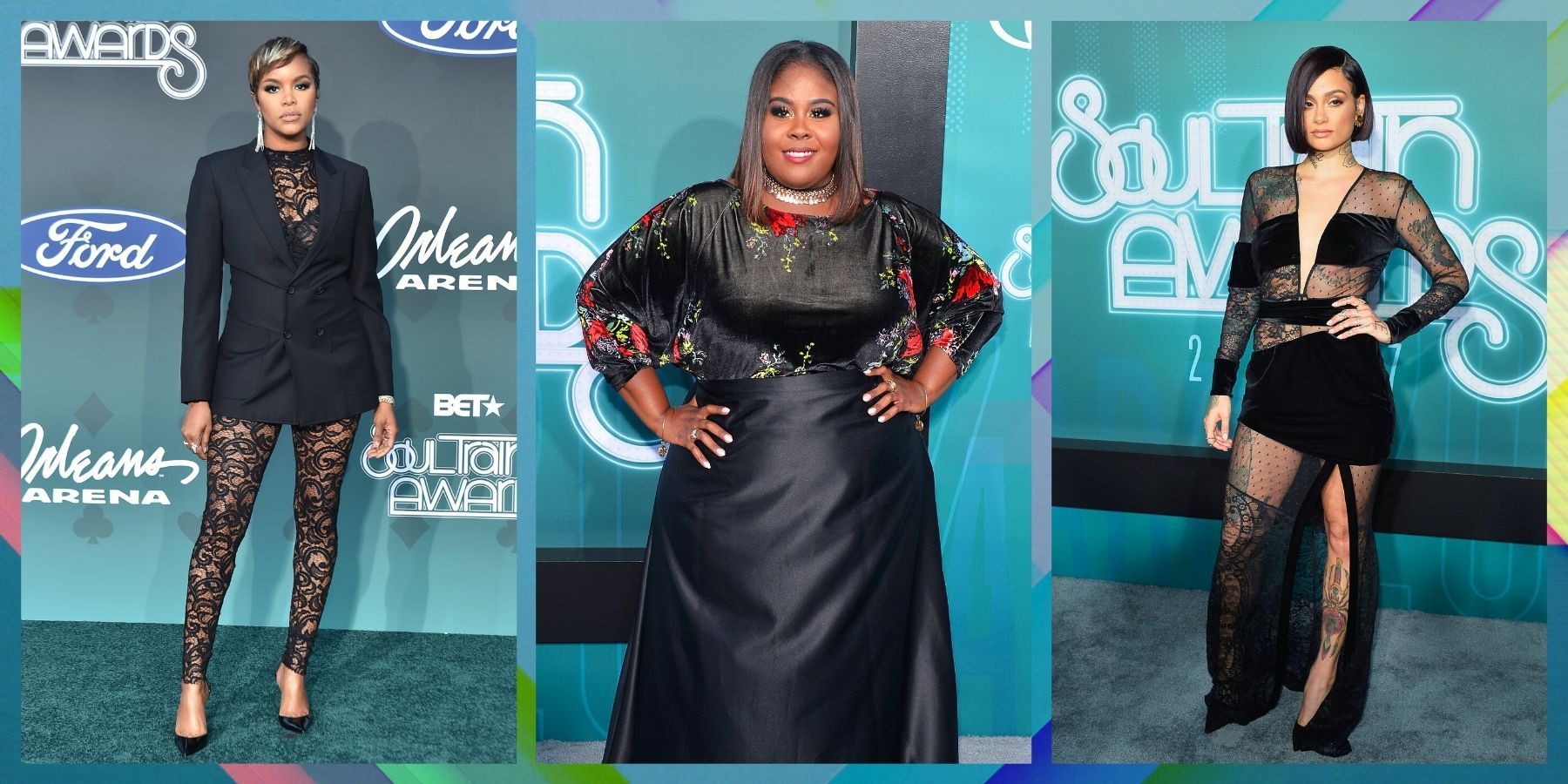 Black And Beautiful! See The Sleek And Sophisticated Black Fashions At ...