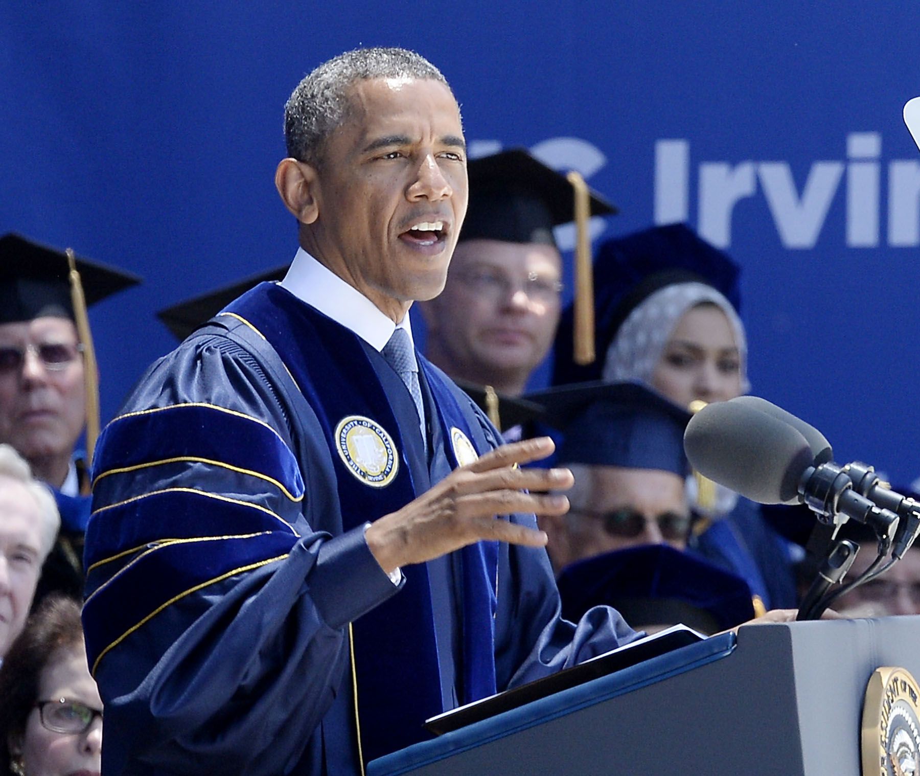 President Barack Obama - - Image 2 from Graduate Send-Off: 2015 ...