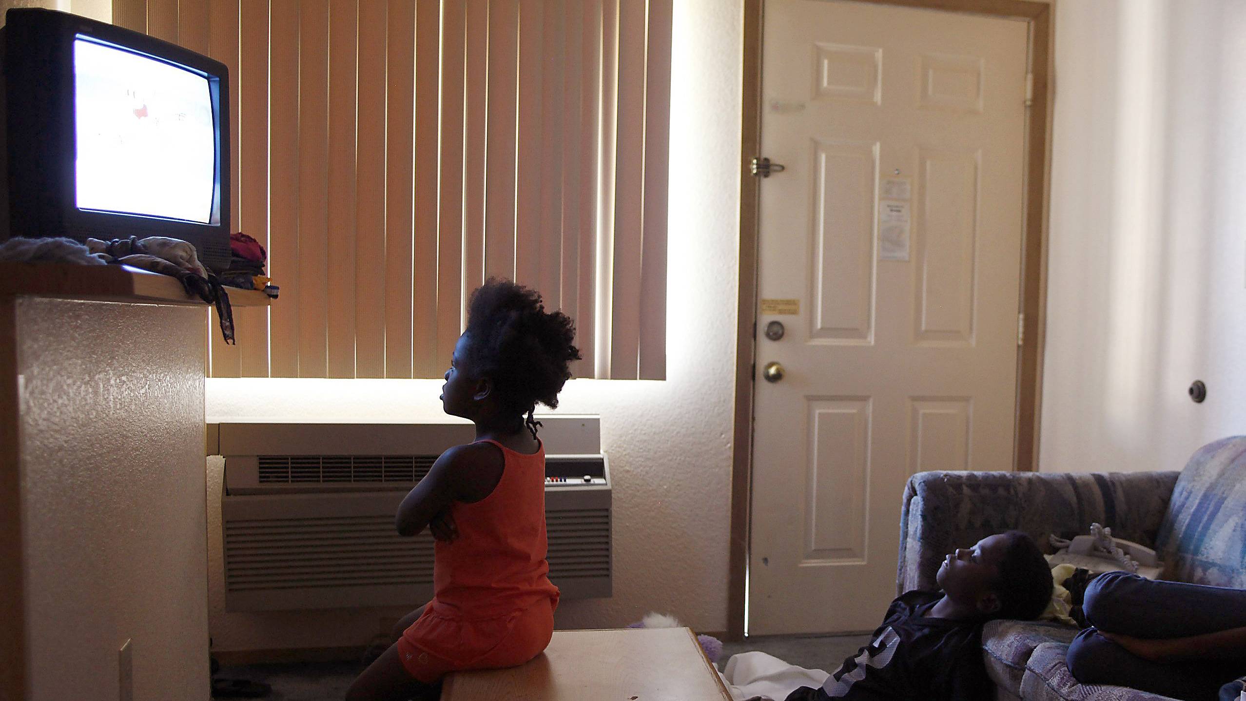 Black Kids Watching Tv