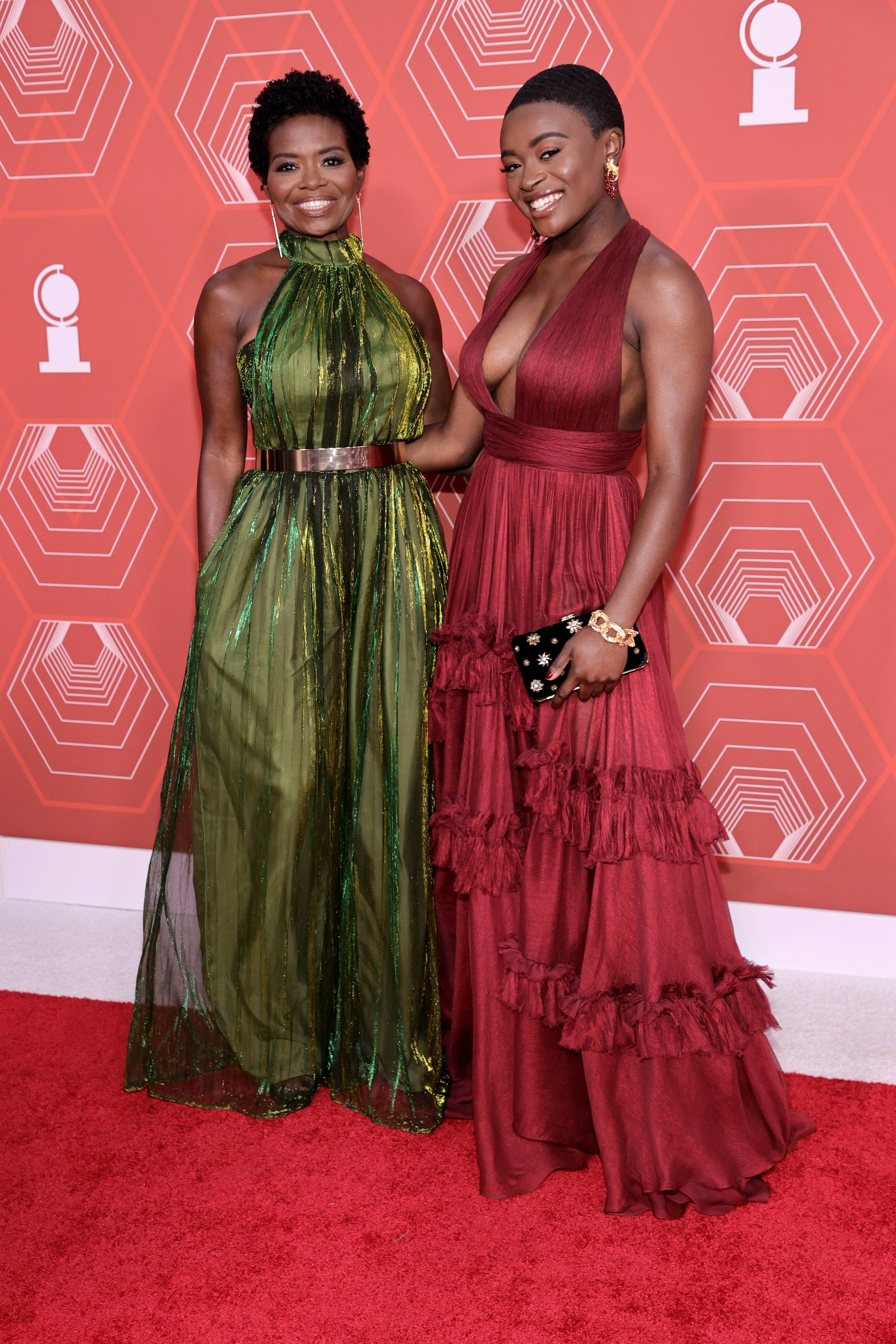 LaChanze and Celia Rose - Image 7 from 2021 Tony Awards: The Best Red ...
