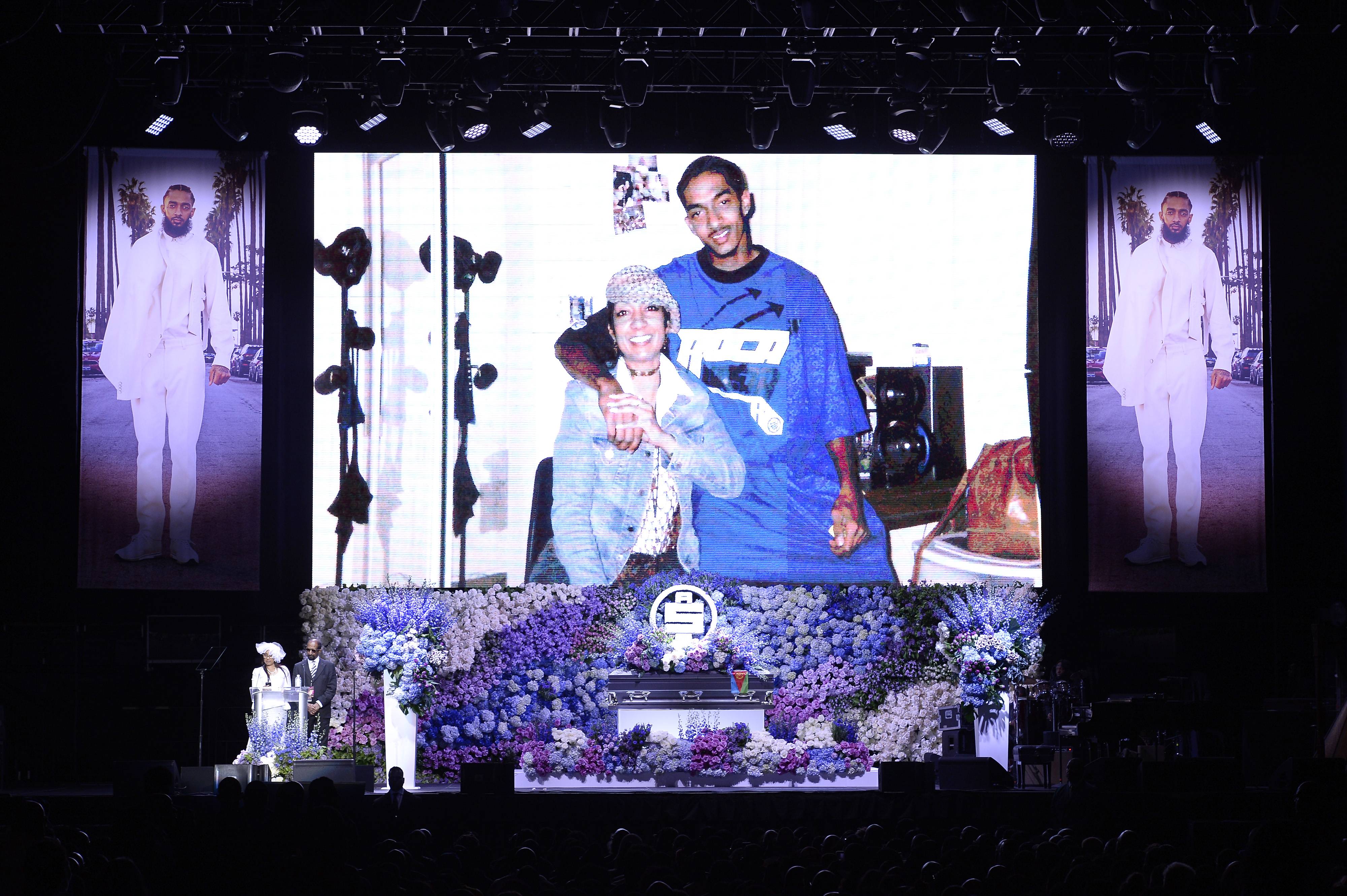 Angelique Smith and Dawit - Image 5 from What Happened At Nipsey Hussle ...