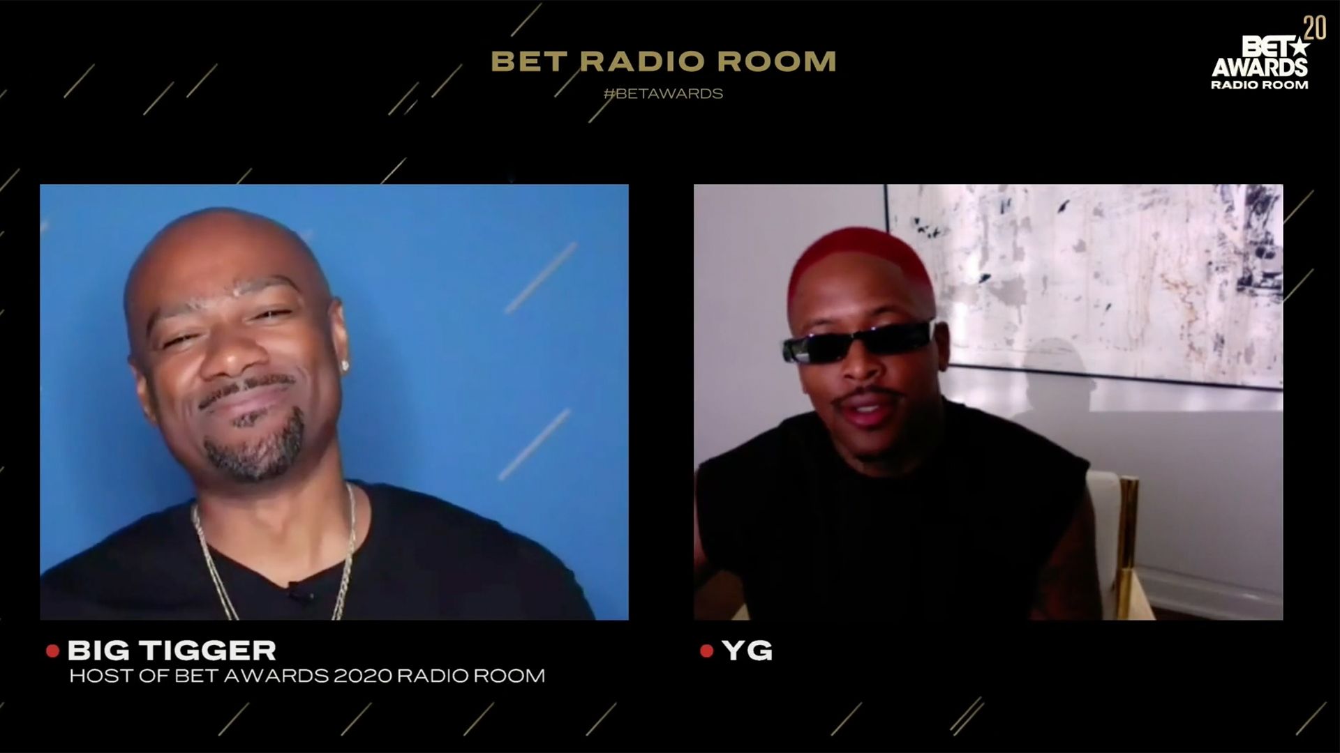 Radio Room: YG Talks About His Activism - BET Awards 2020 (Video Clip ...