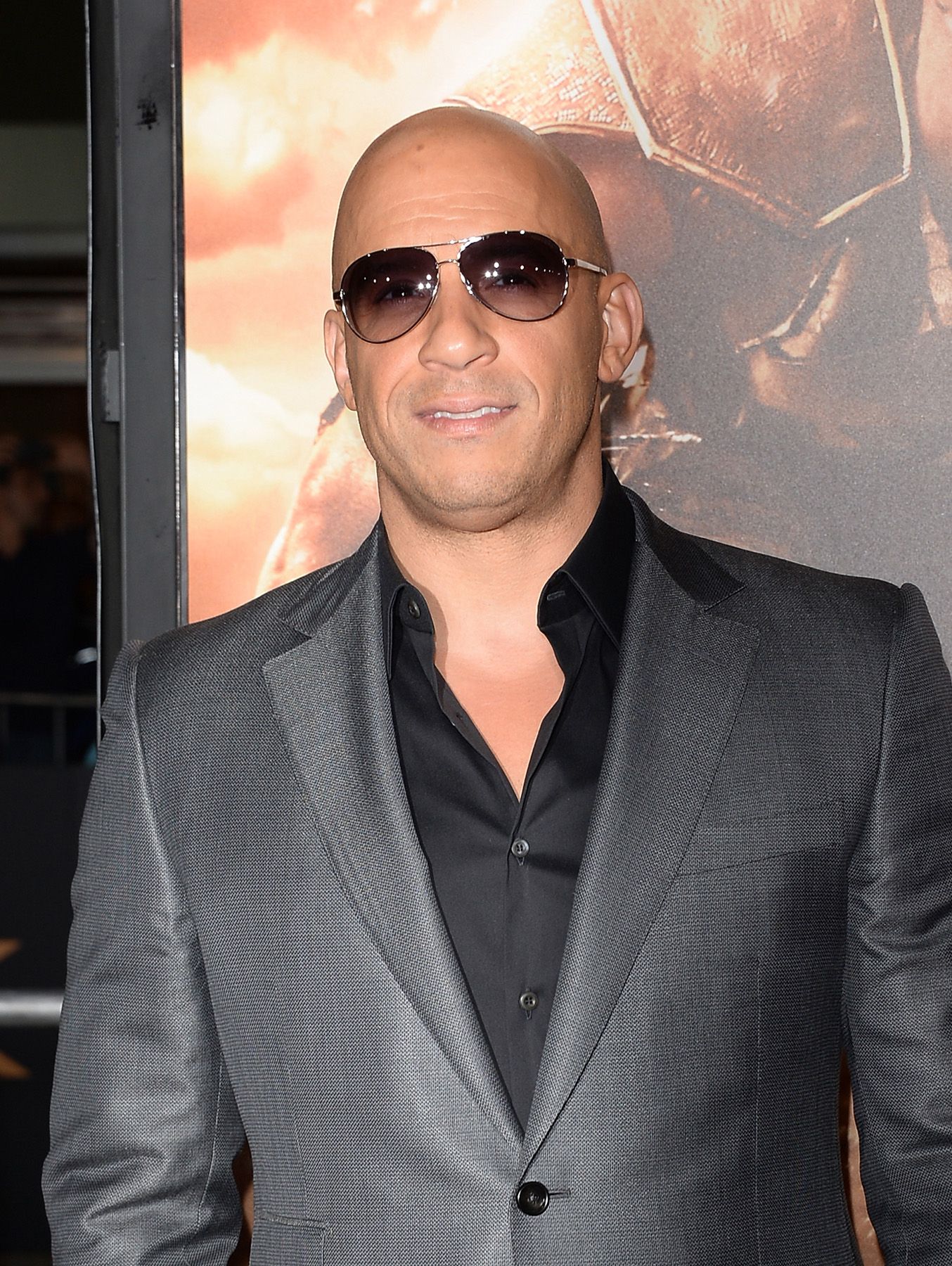 Vin Diesel - @REAL_VinDiesel: - Image 1 from Tweet Sheet: Celebs React ...