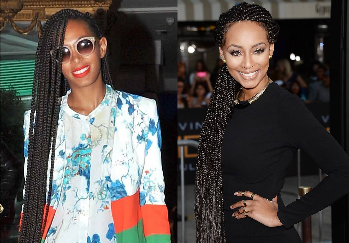 Solange Knowles and Keri - Image 10 from Celebrity Hair Twins | BET