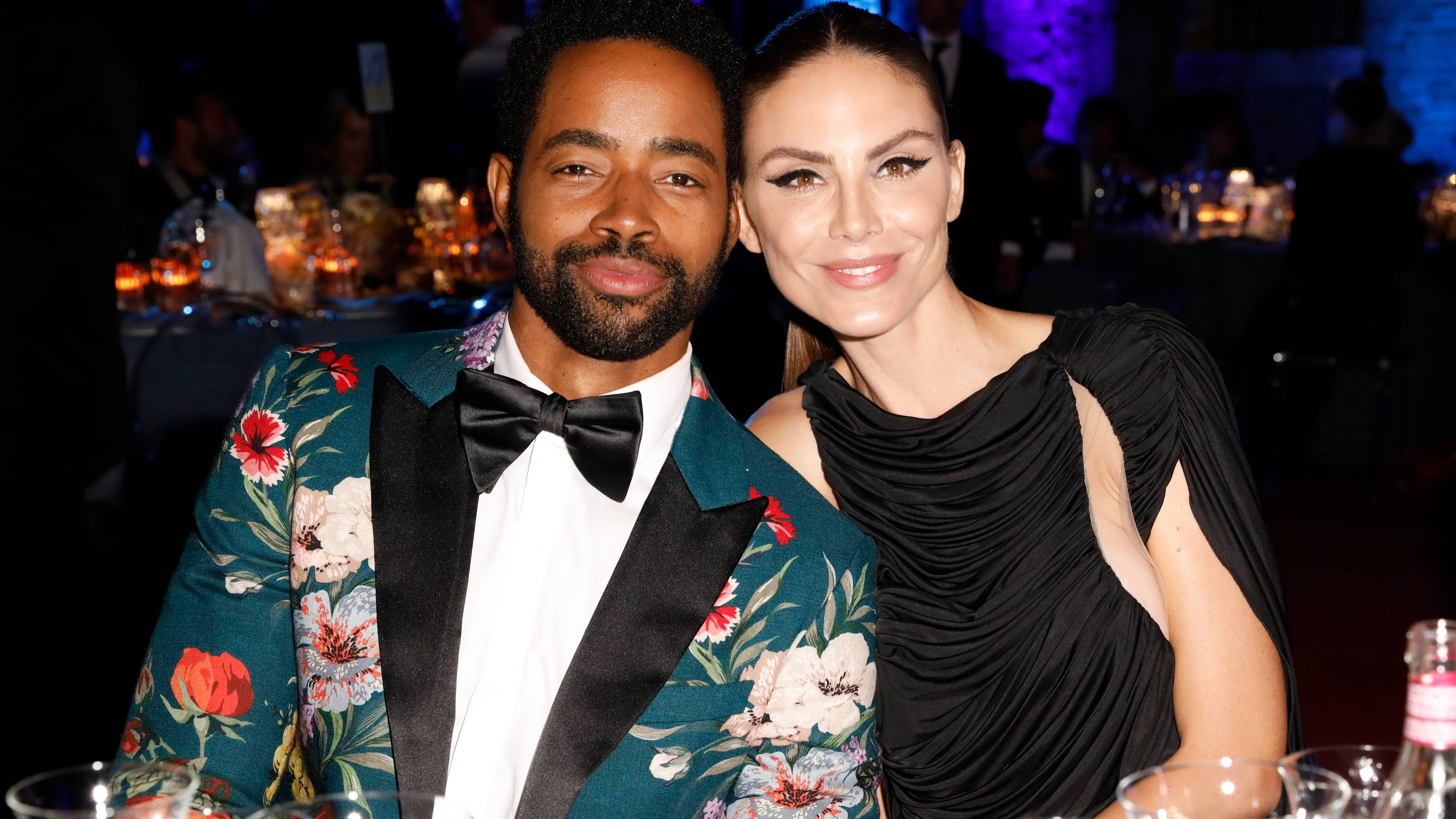Jay Ellis And Nina Senicar Get Married At Tuscany Garden Wedding | News ...