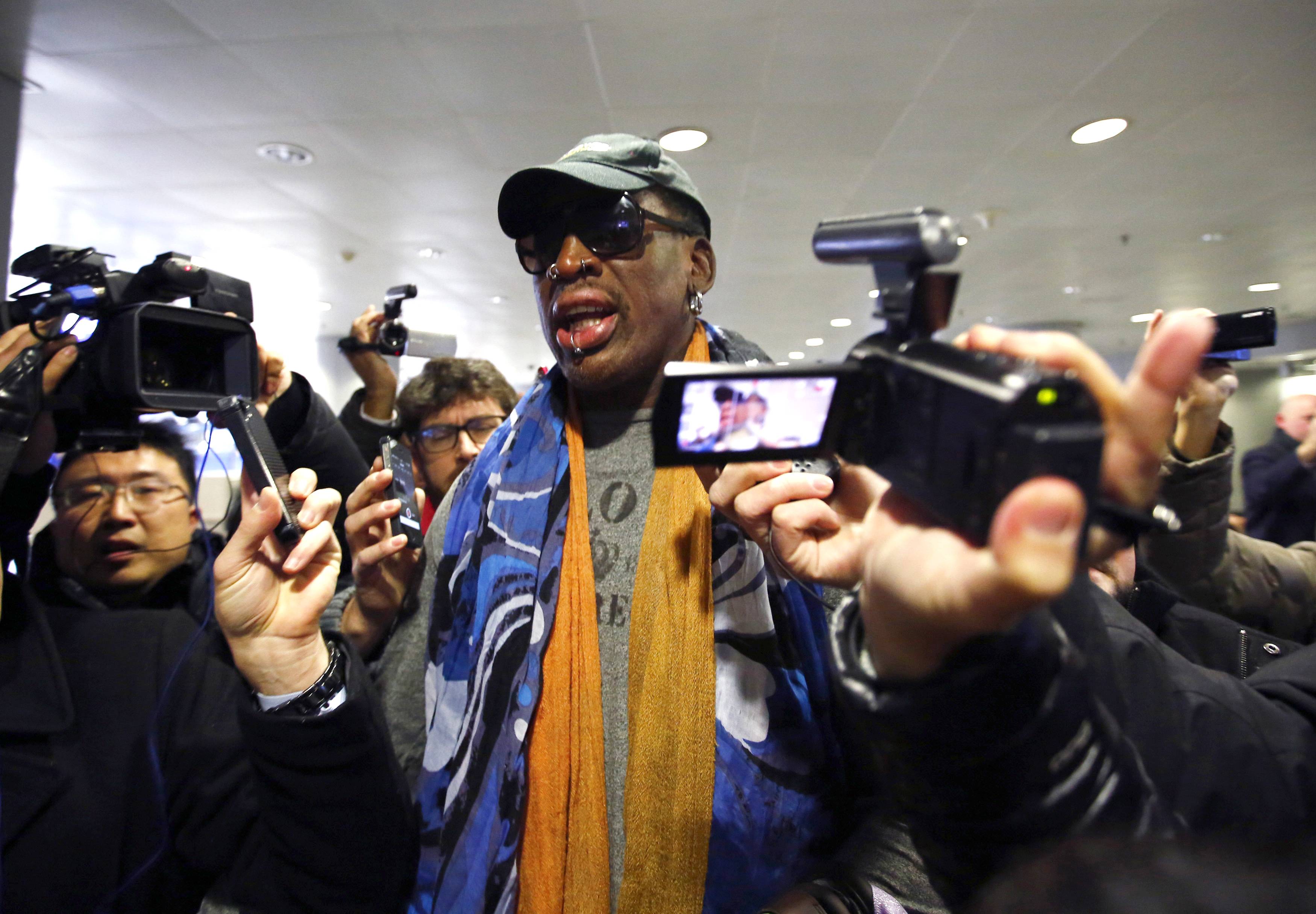 Commentary: Are We Still Gonna Laugh at Dennis Rodman’s Antics Now ...