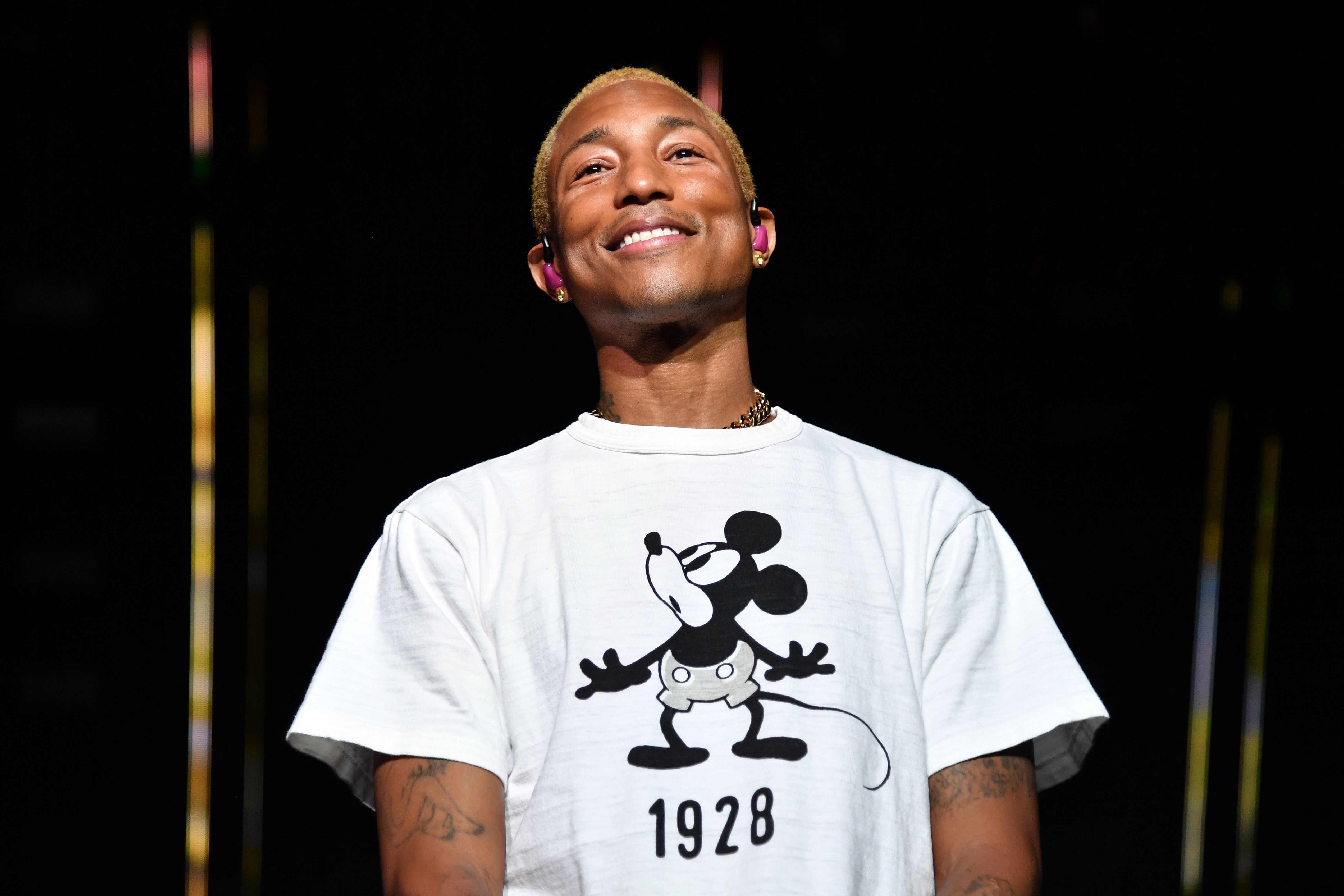Pharrell Williams Shows Off Infinity-Stone Inspired Grills - (Video ...