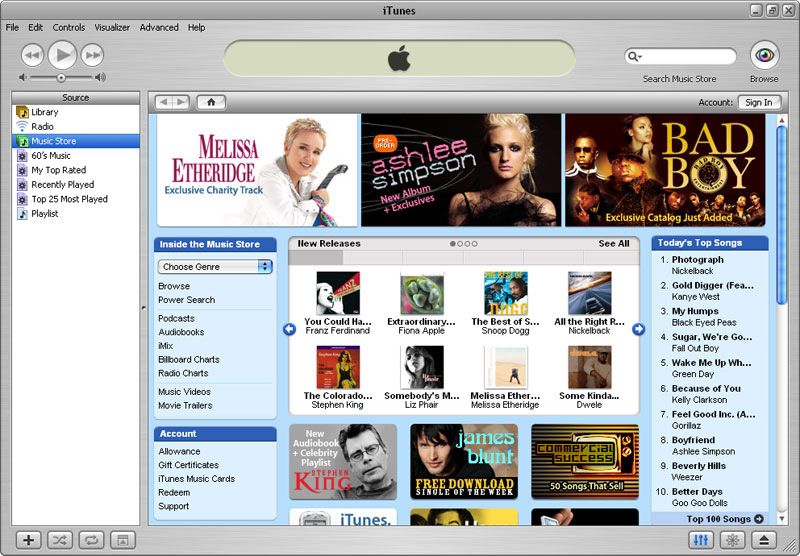 iTunes Store, 2003 - - Image 10 from Steve Jobs: 14 Most Significant ...