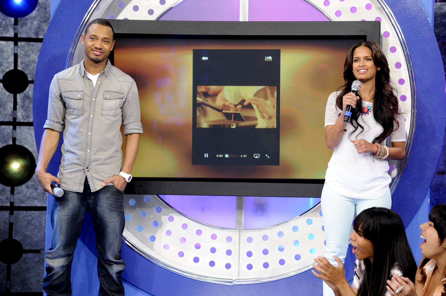 Terrence J and Rocsi - Image 19 from Exclusive Access: Tamia & Grant ...