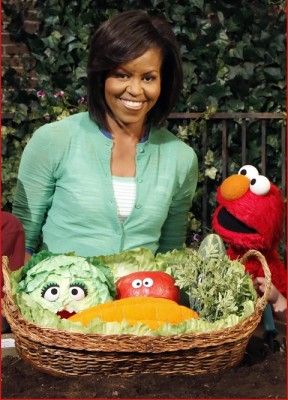 First Lady Visits Sesame - Image 7 from Bring that Week Back: Week of ...