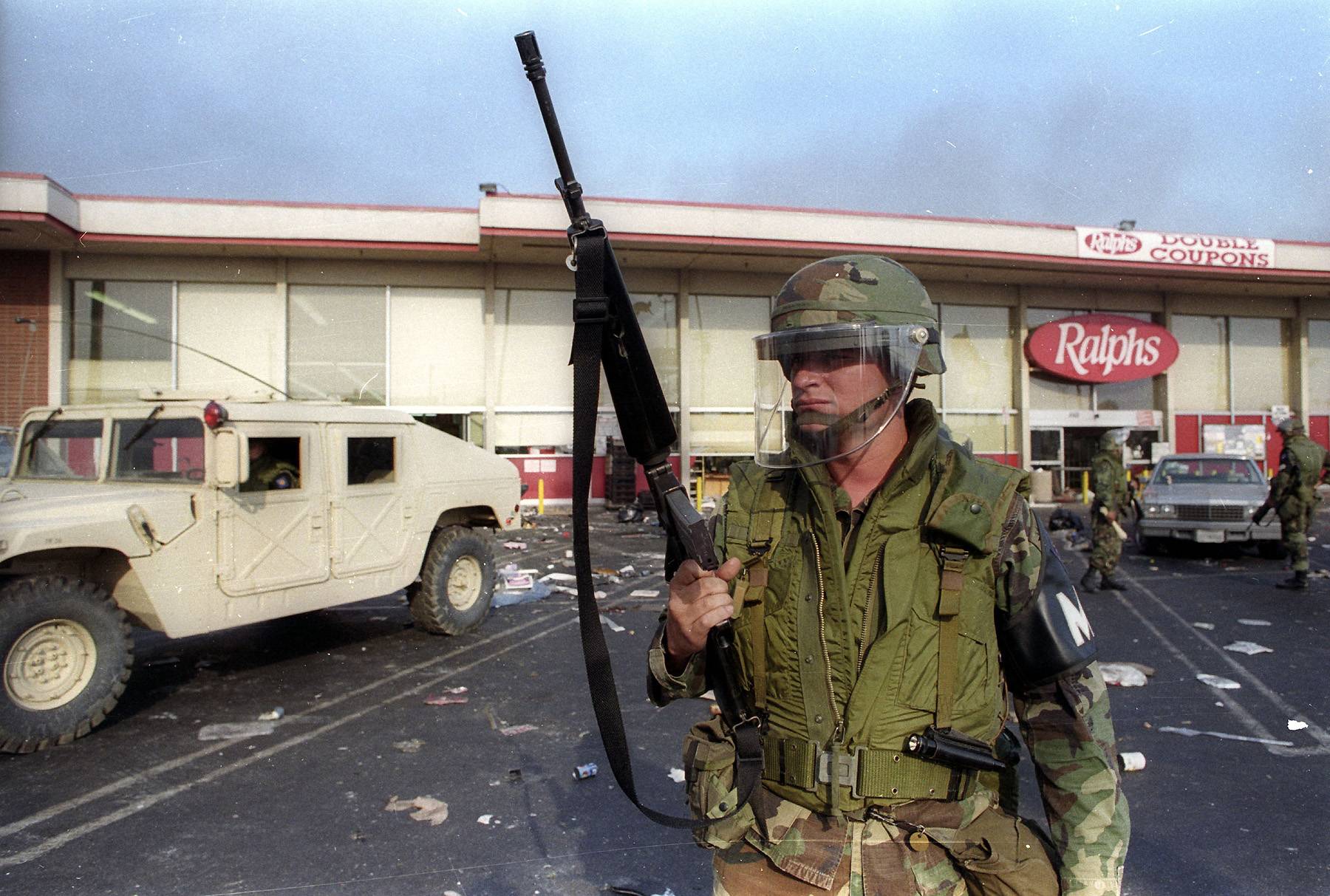 Curfew Instated - As - Image 5 from L.A. Riots: A Look Back 20 Years ...