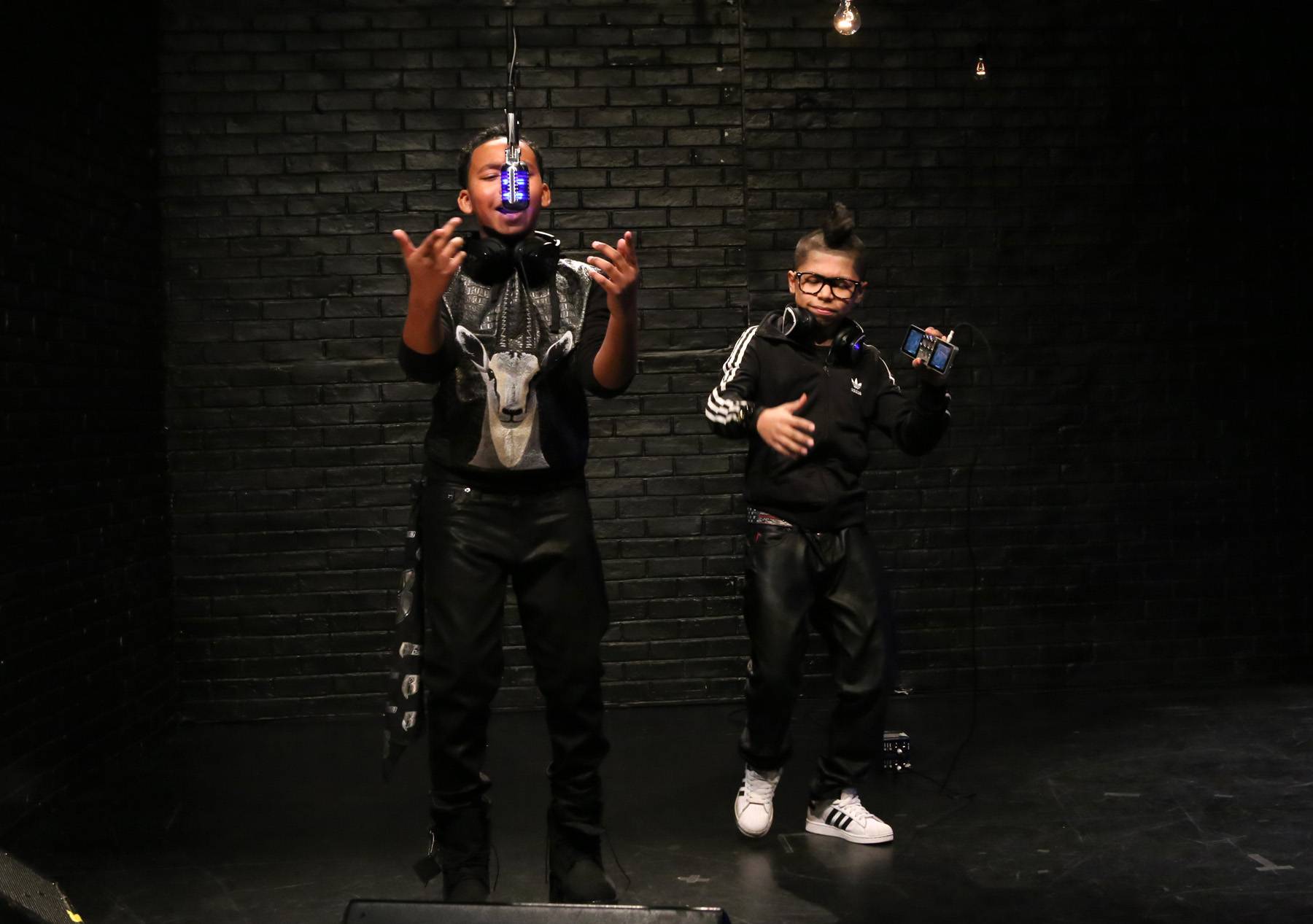Mic Check - (Photo: - Image 23 from Exclusive Access: Lil Waah, Markell ...