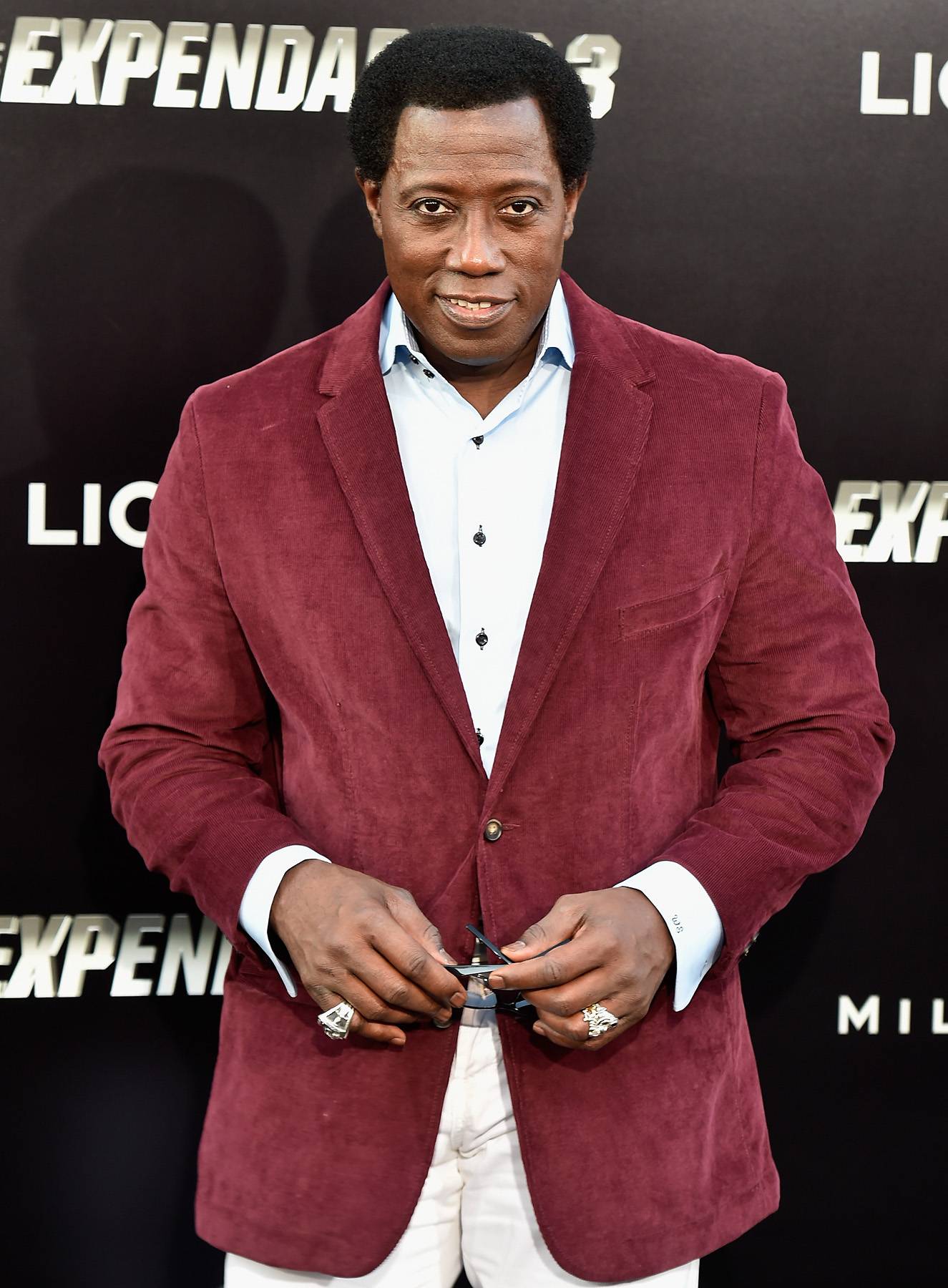 Wesley Snipes Served With Legal Papers at Expendables 3 Premiere | News ...