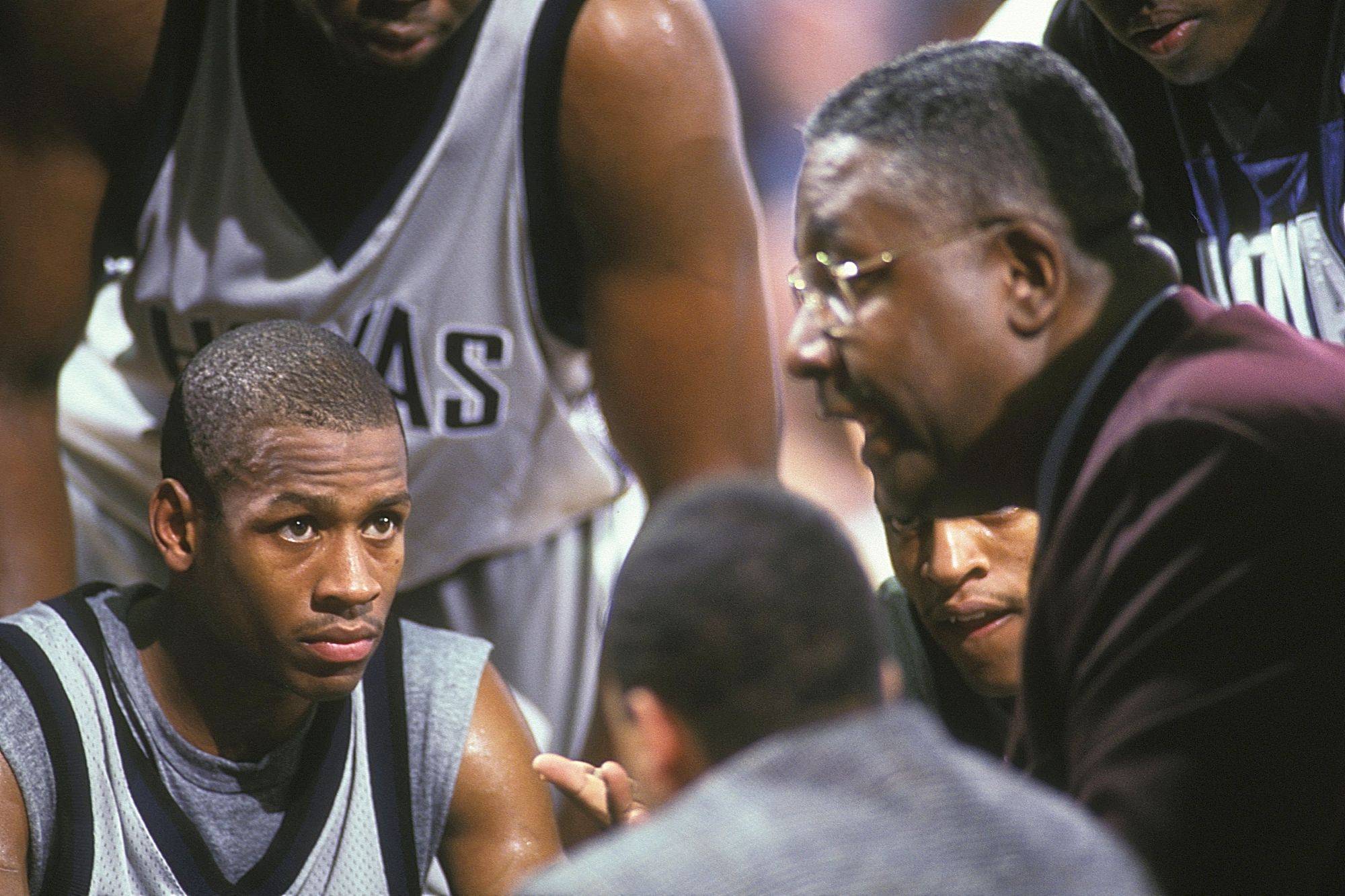 Allen Iverson Pays Tribute To His Georgetown Coach, John Thompson ...