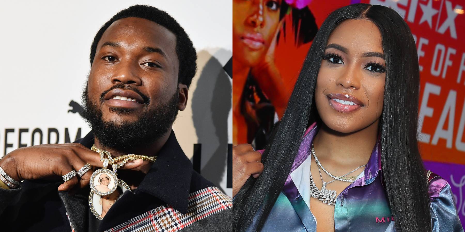 Meek Mill And His Pregnant Girlfriend Milan Harris Jet Set To Jamaica ...