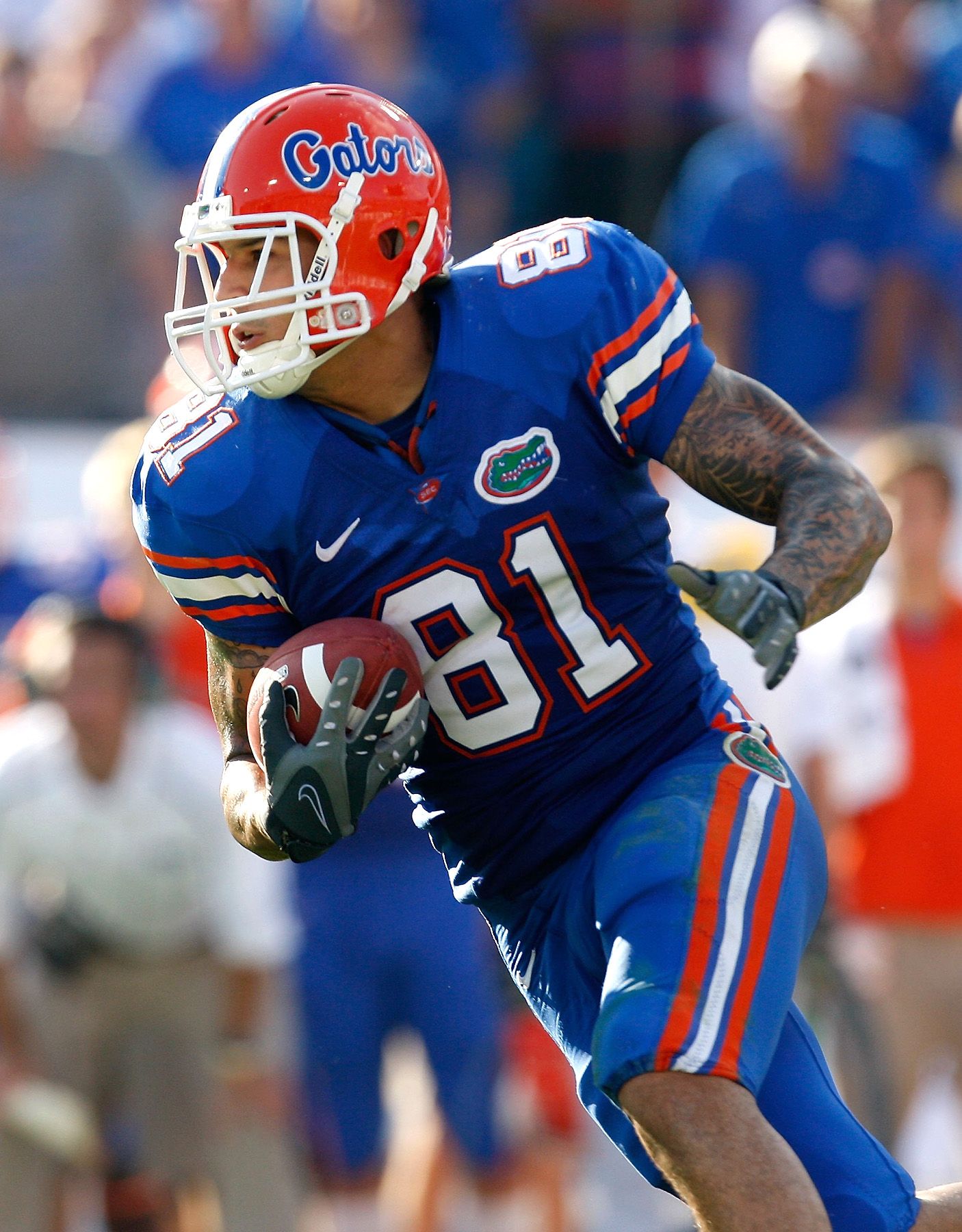 College Star - Hernandez - Image 7 from Aaron Hernandez Over the Years ...