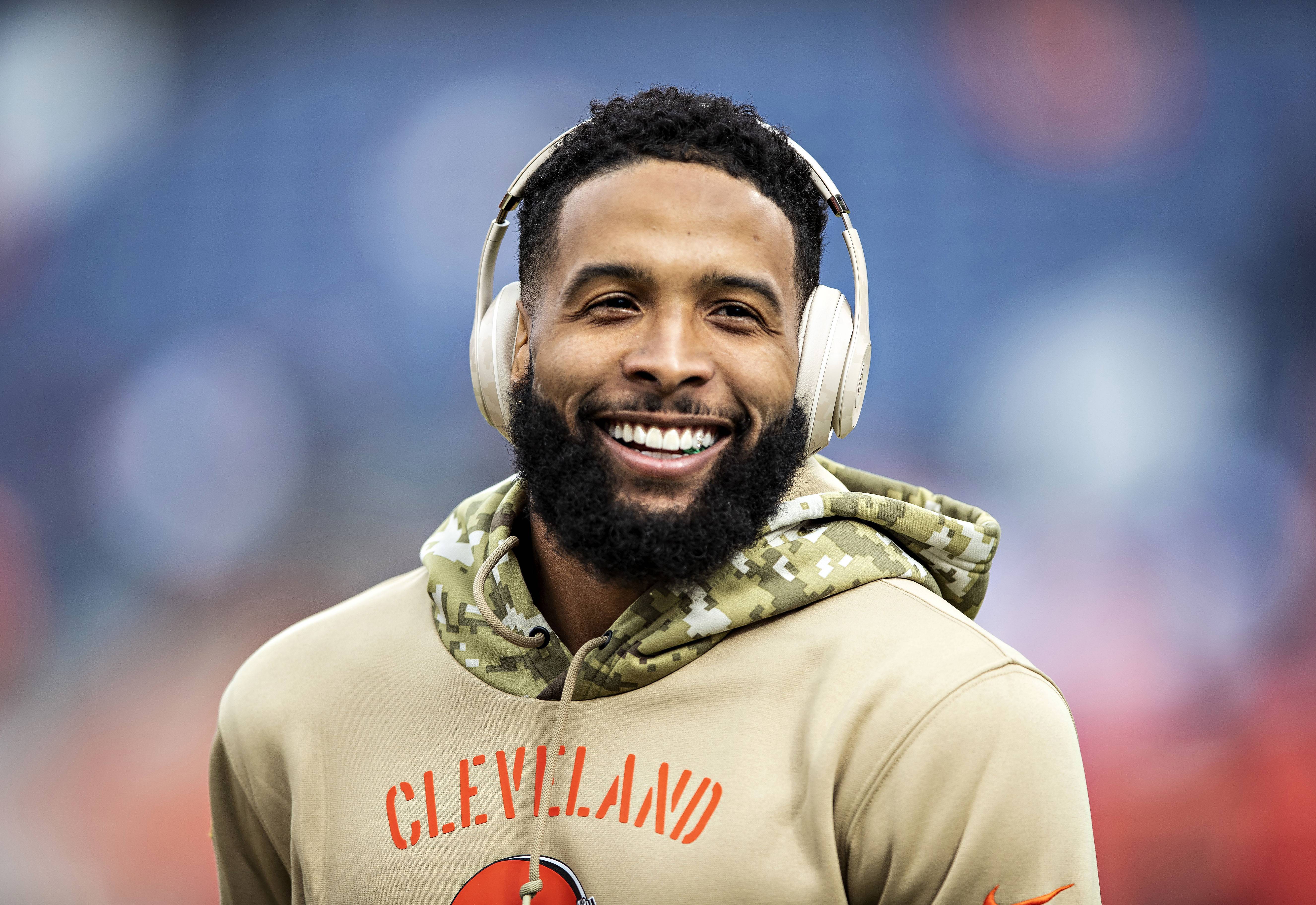 Ice Me Out! Odell Beckham Jr. $1.8M Smile Is Full Of 13 Carat Diamonds ...