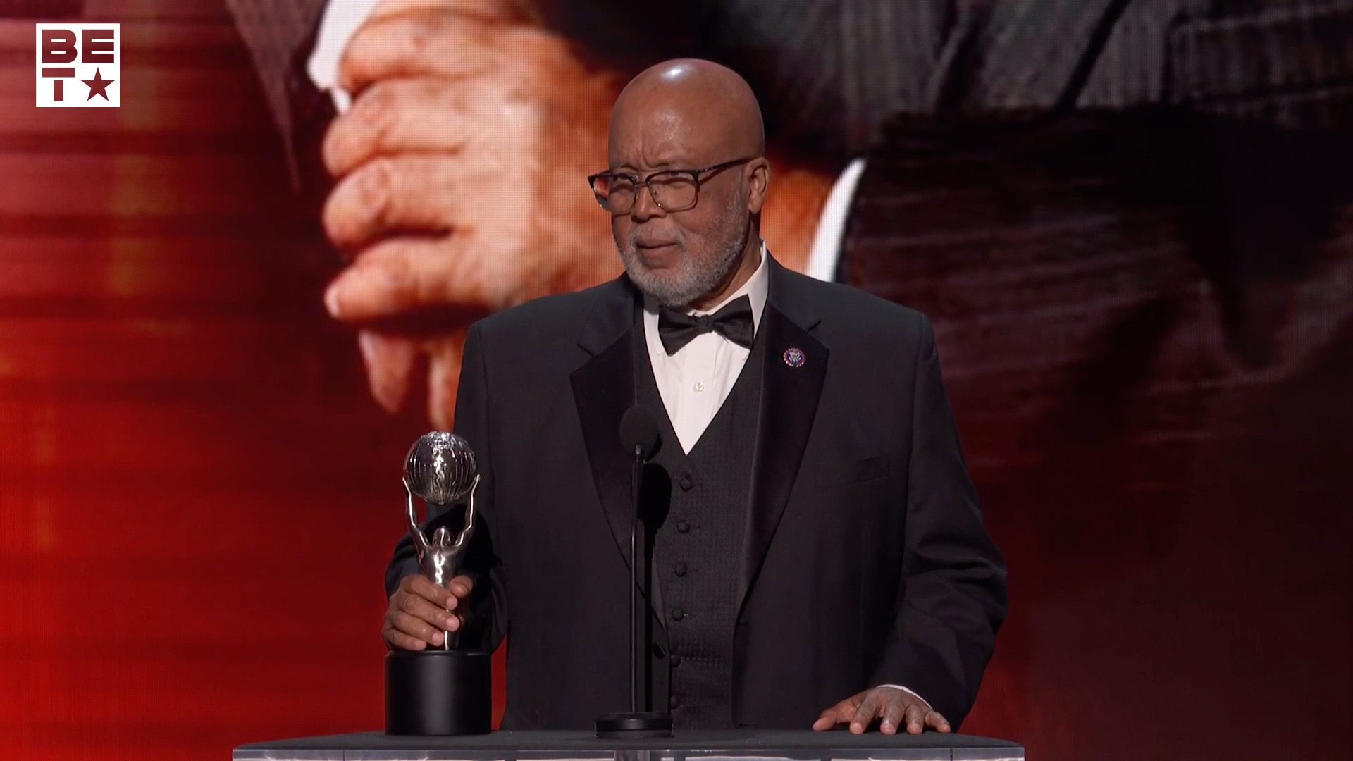 Bennie G. Thompson Accepts the Chairman's Award - 54th NAACP Image ...