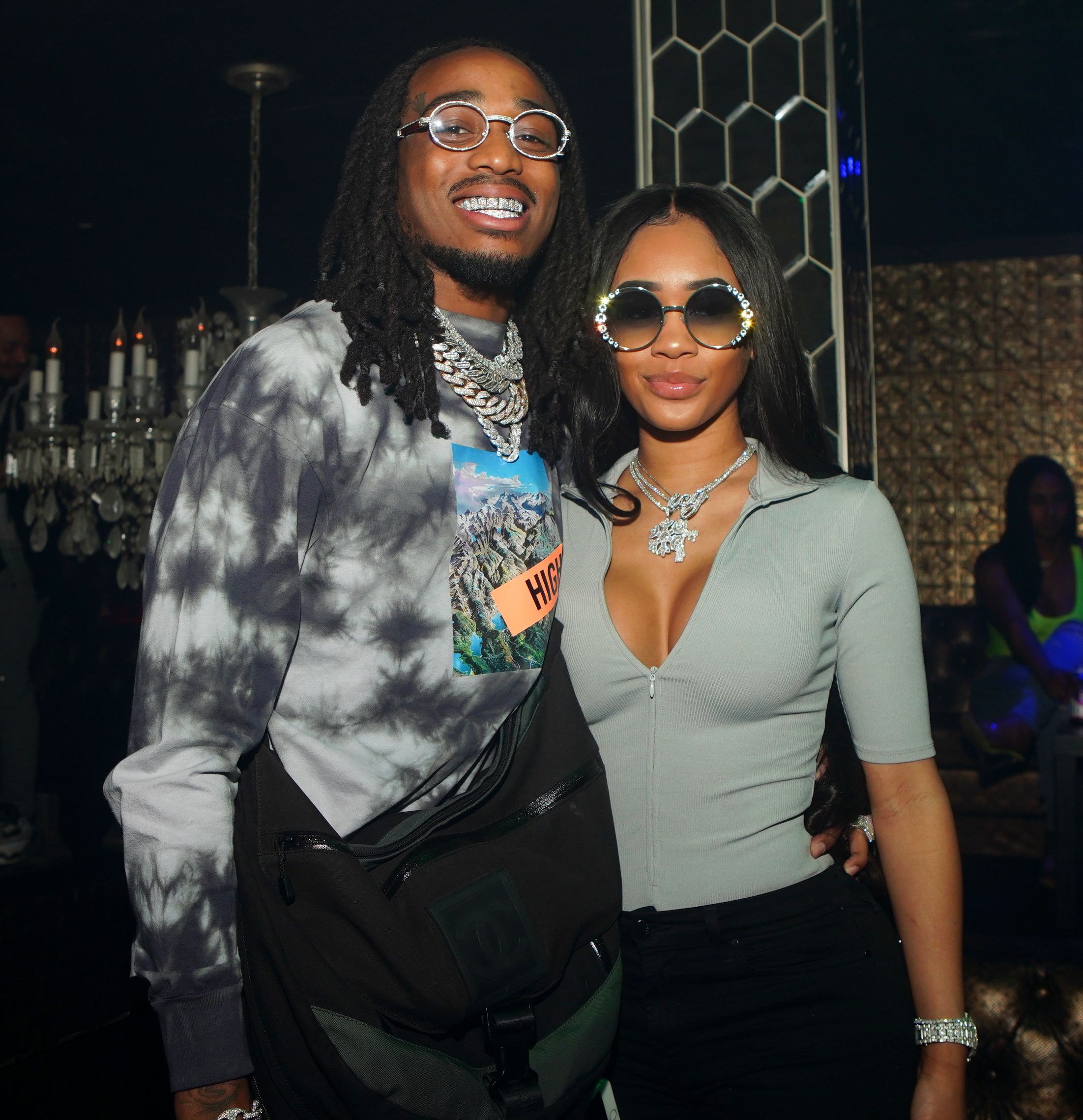 Quavo Turns Up For His 29th Birthday With A Lap Dance By Girlfriend ...
