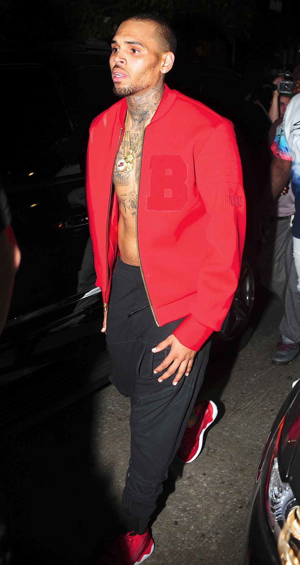 Shirtless Breezy - With - Image 14 from Out and About: Riley Curry ...