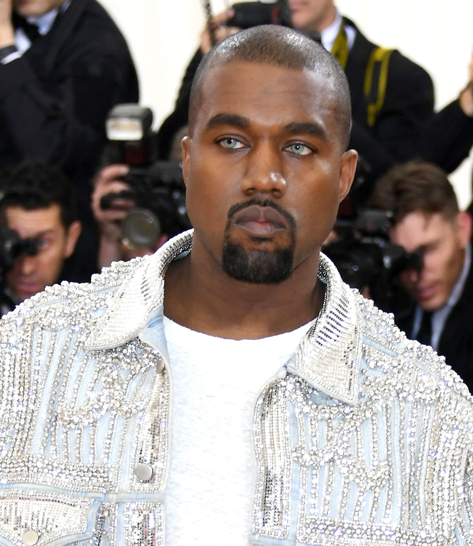 Kanye West - Image 2 from Side-Eye or Nah? When Celebs Rock Colored ...