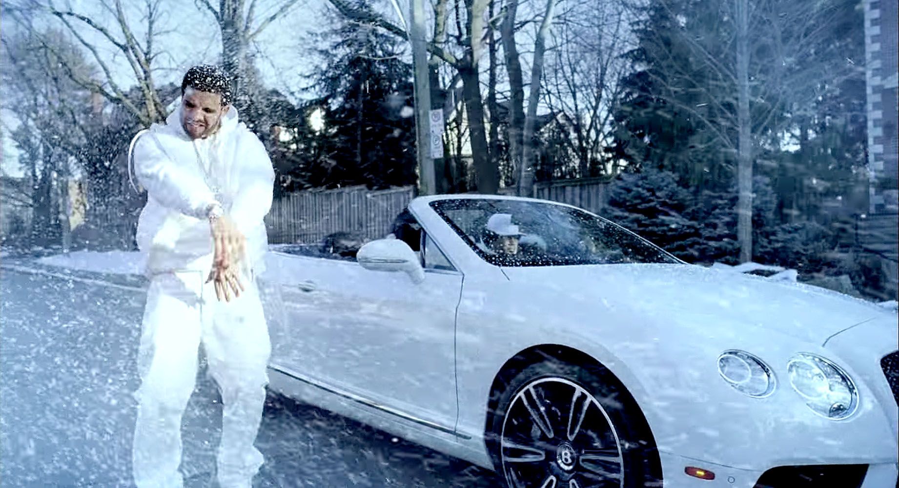 Drake, White Bentley - - Image 7 from Rappers and Their Beautiful Cars ...