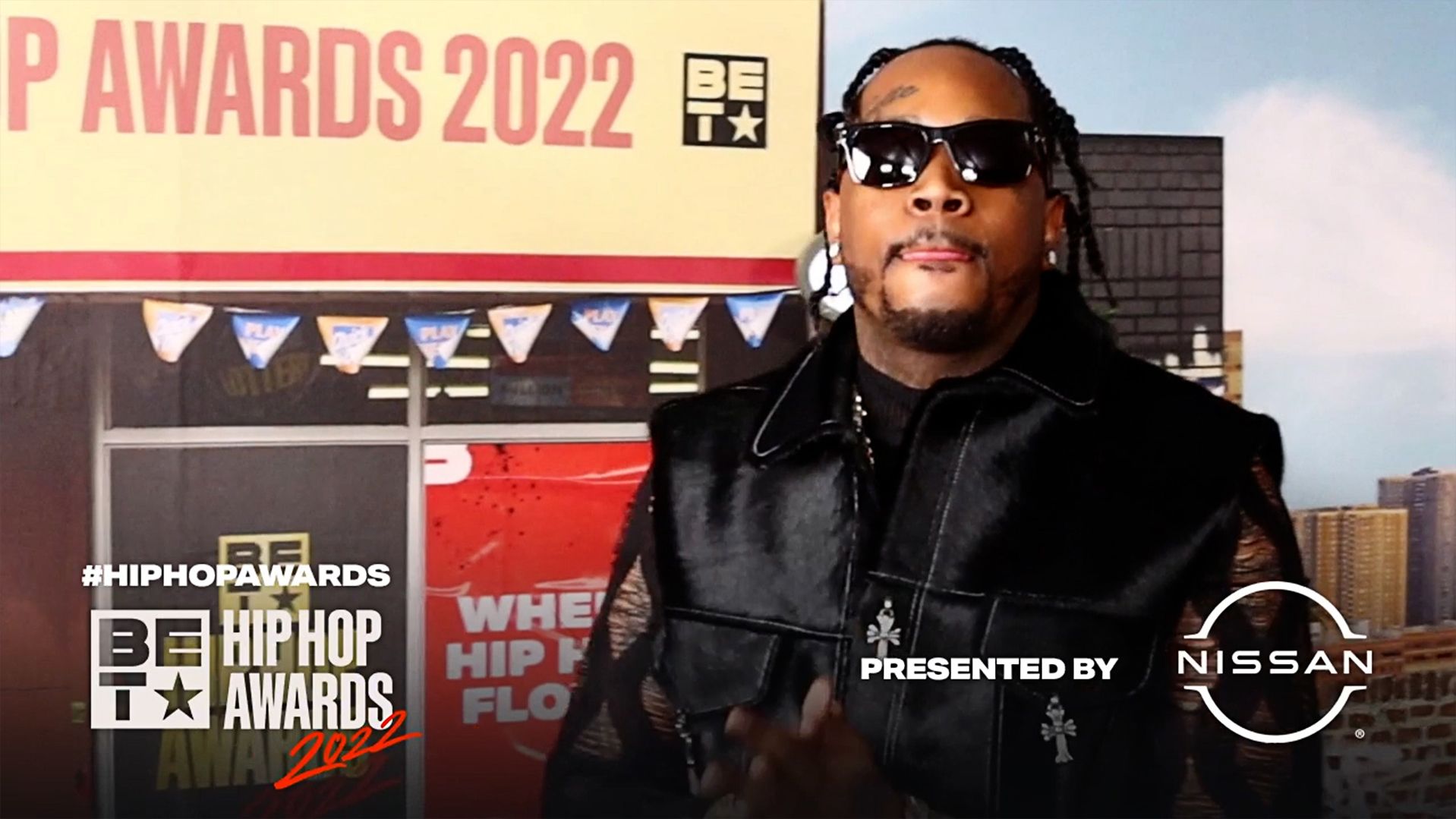 Rapper Fivio Foreign - Image 12 from BET Hip Hop Awards 2022 Red Carpet ...