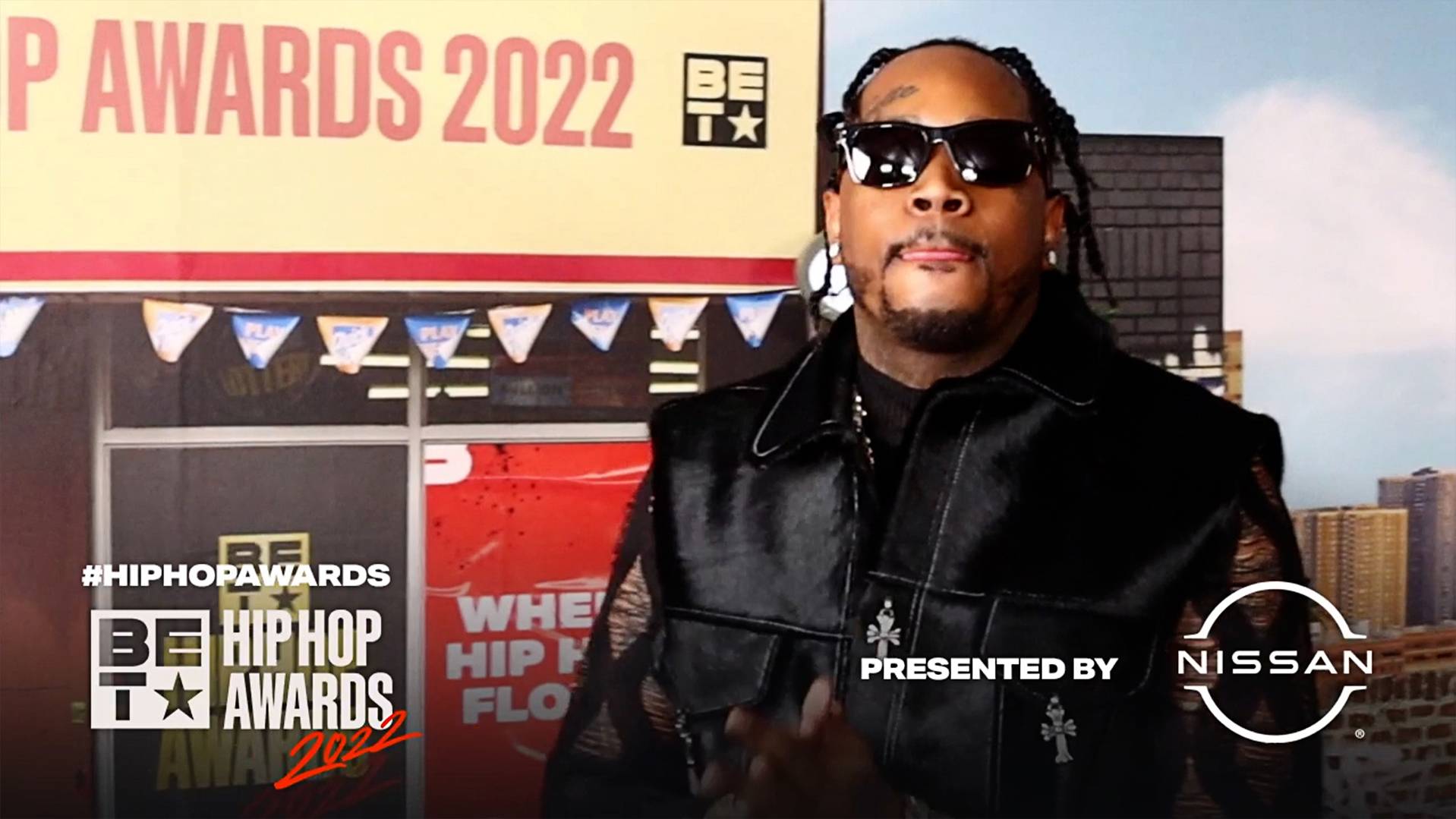 Rapper Fivio Foreign - Image 12 from BET Hip Hop Awards 2022 Red Carpet ...