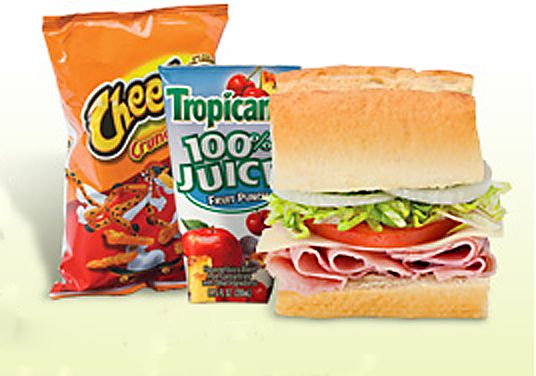 Blimpie Kid’s Tuna Sandwich - Image 7 from Healthier Fast Food for Kids ...