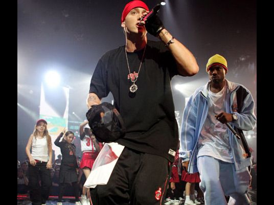 2002 MTV Awards - - Image 2 from The Evolution of Eminem | BET