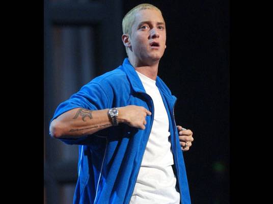 2002 MTV Awards - - Image 2 from The Evolution of Eminem | BET
