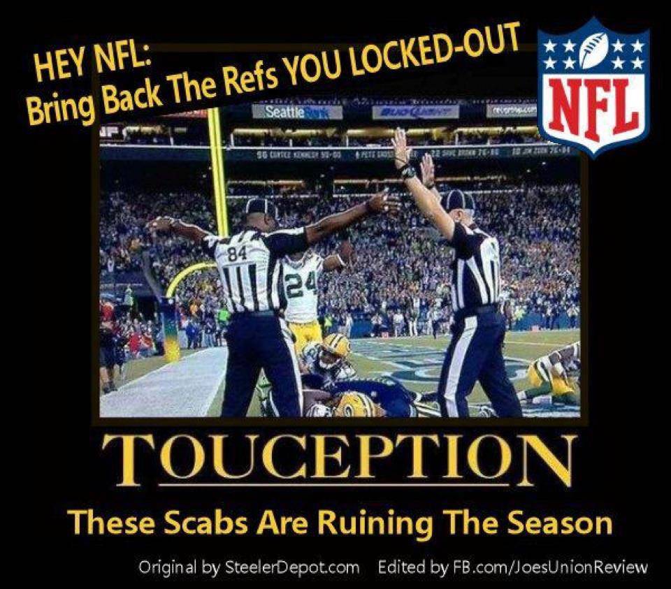 Touception - (Photo: steelerdepot.com) - Image 6 from 10 NFL Ref Memes ...
